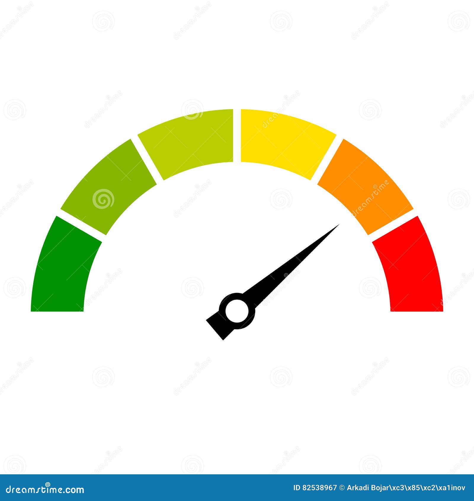 Icono Medidor Del Vector De La Velocidad Ilustración del Vector ...