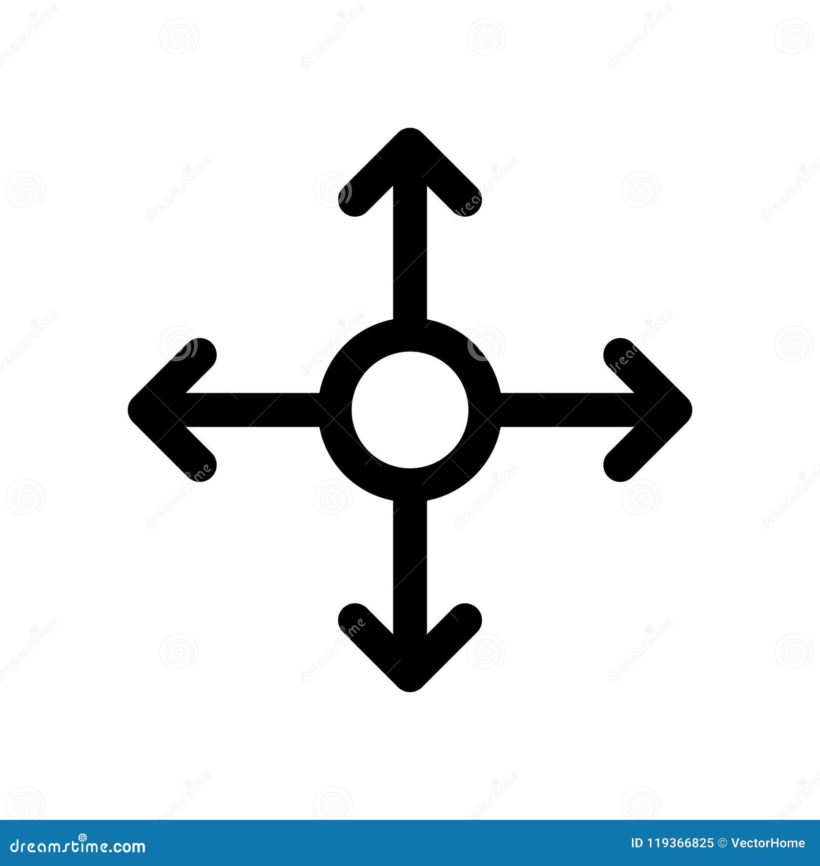 Icono Multi Del Canal, Ejemplo Del Vector Ilustración del Vector ...