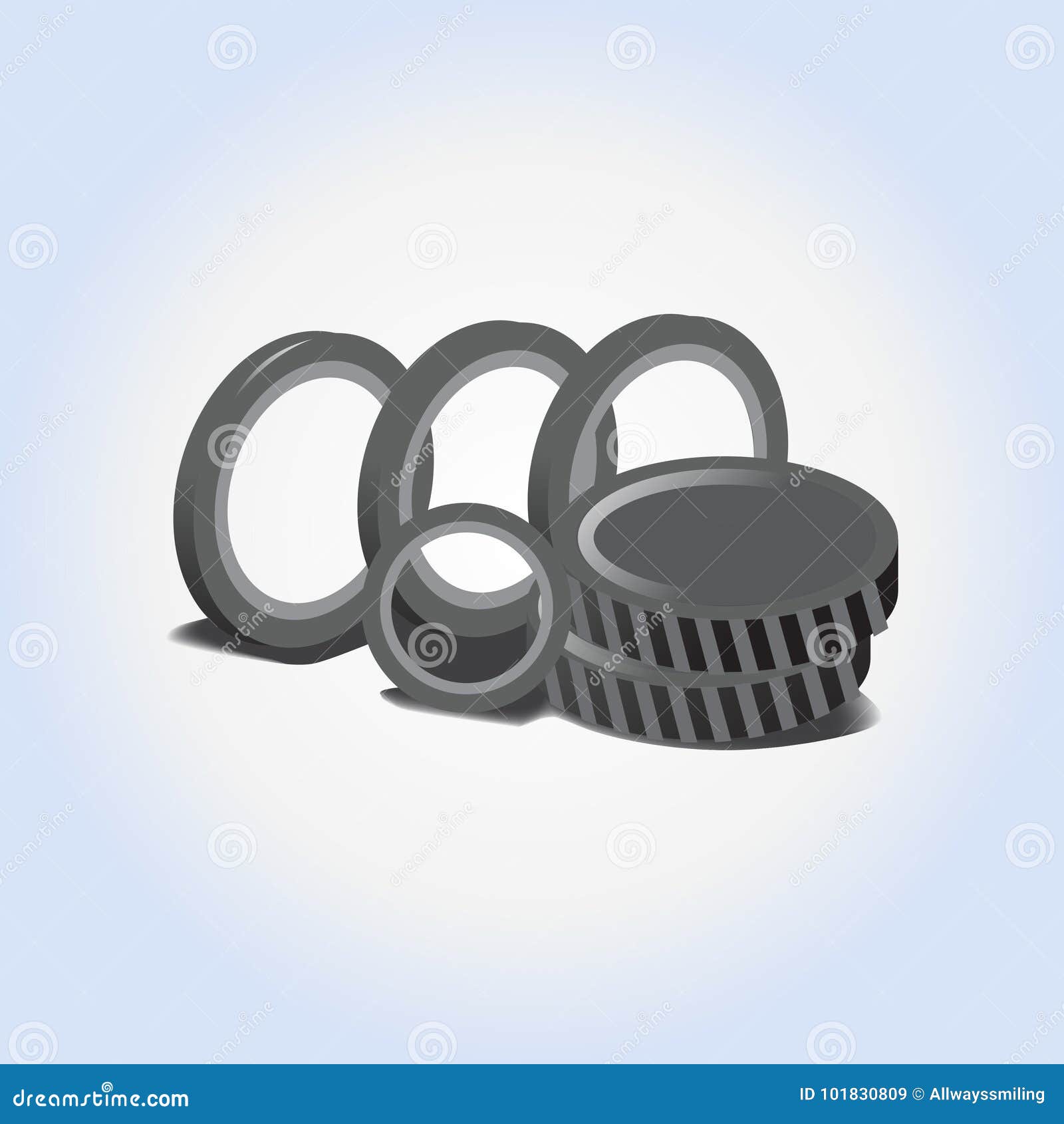 Icono O Ejemplo Del Vector De Los Recambios Del Coche Ilustración del ...