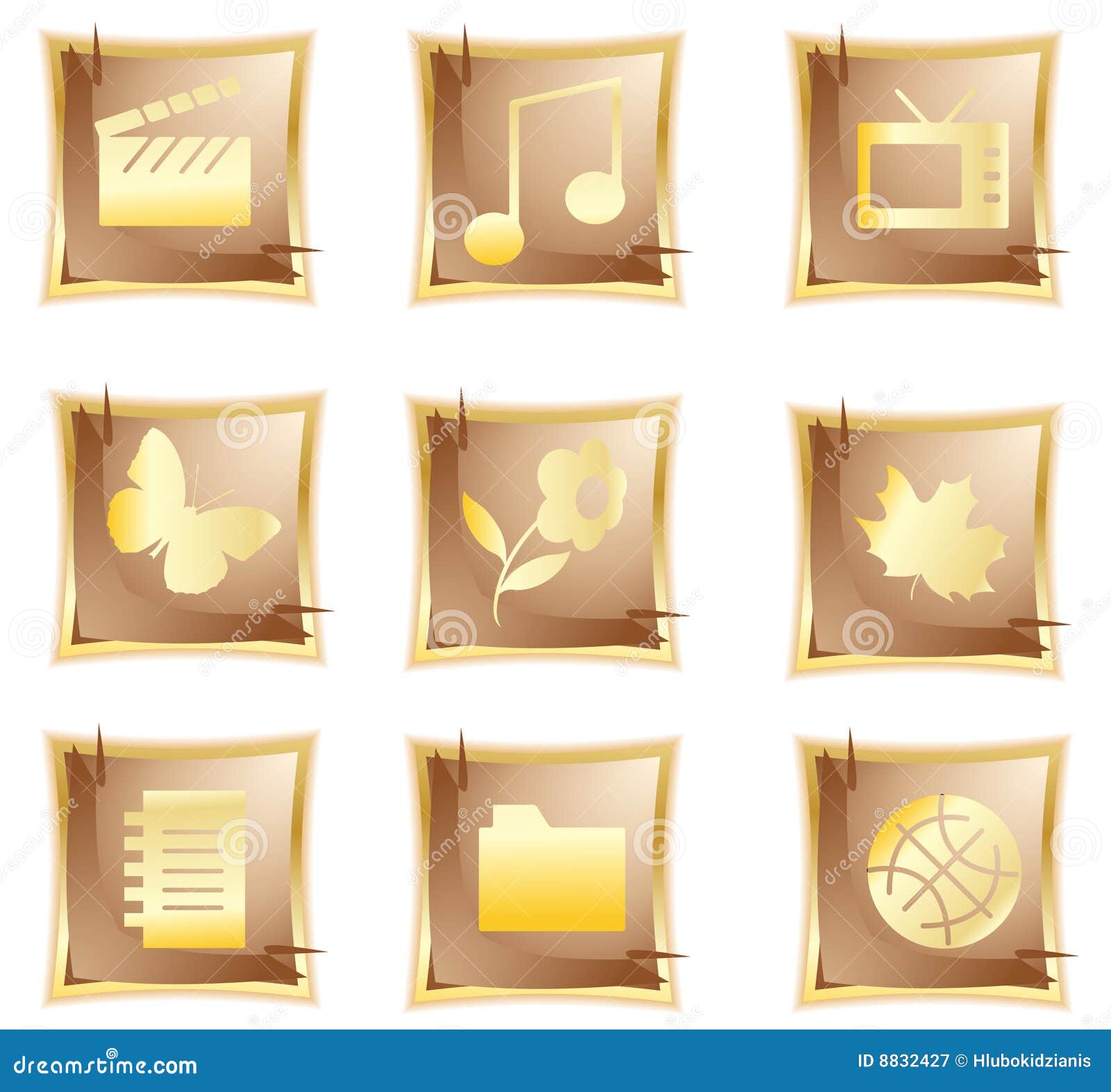 Icono Original Del Oro Del Vector Ilustración del Vector - Ilustración ...