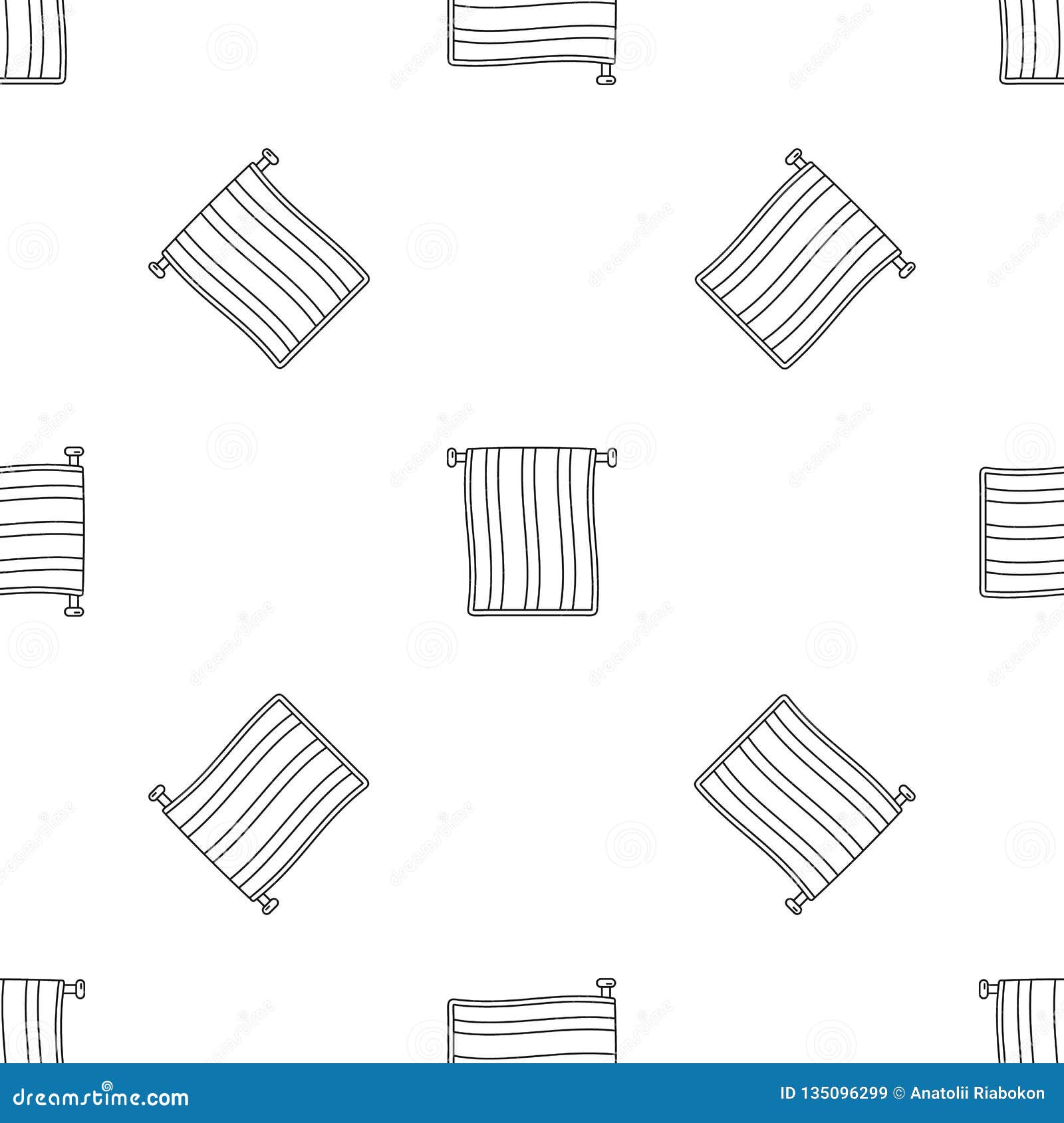 Icono Pelado De La Toalla, Estilo Del Esquema Ilustración del Vector ... Icono Pelado De La Toalla, Estilo Del Esquema Ilustración del Vector ...