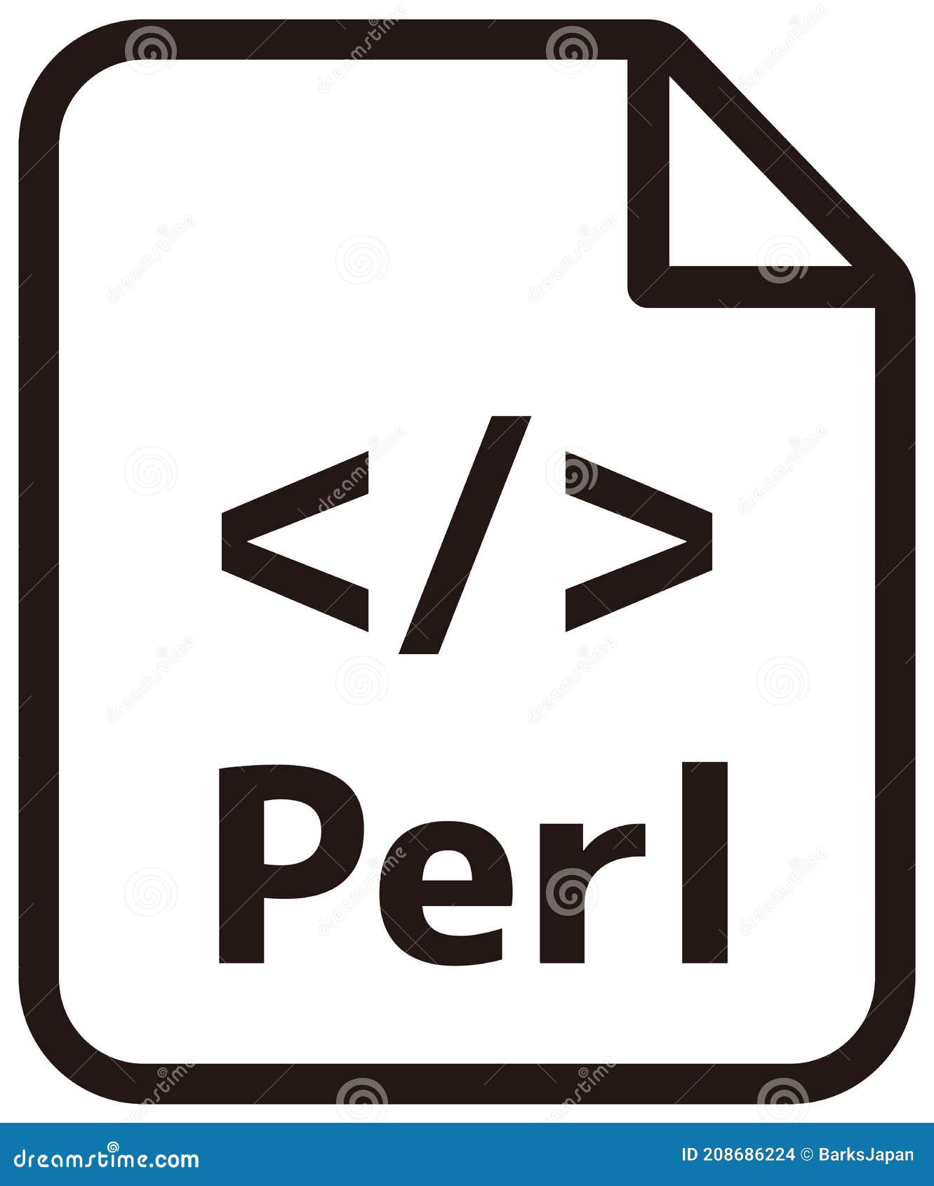 Icono Perl Lenguaje De Programación Principal Ilustración De Vector ... Icono Perl Lenguaje De Programación Principal Ilustración De Vector ...