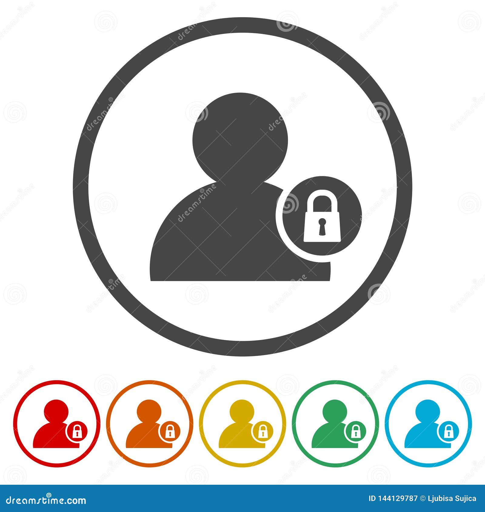 Icono personal del vector ilustración del vector. Ilustración de siga ...