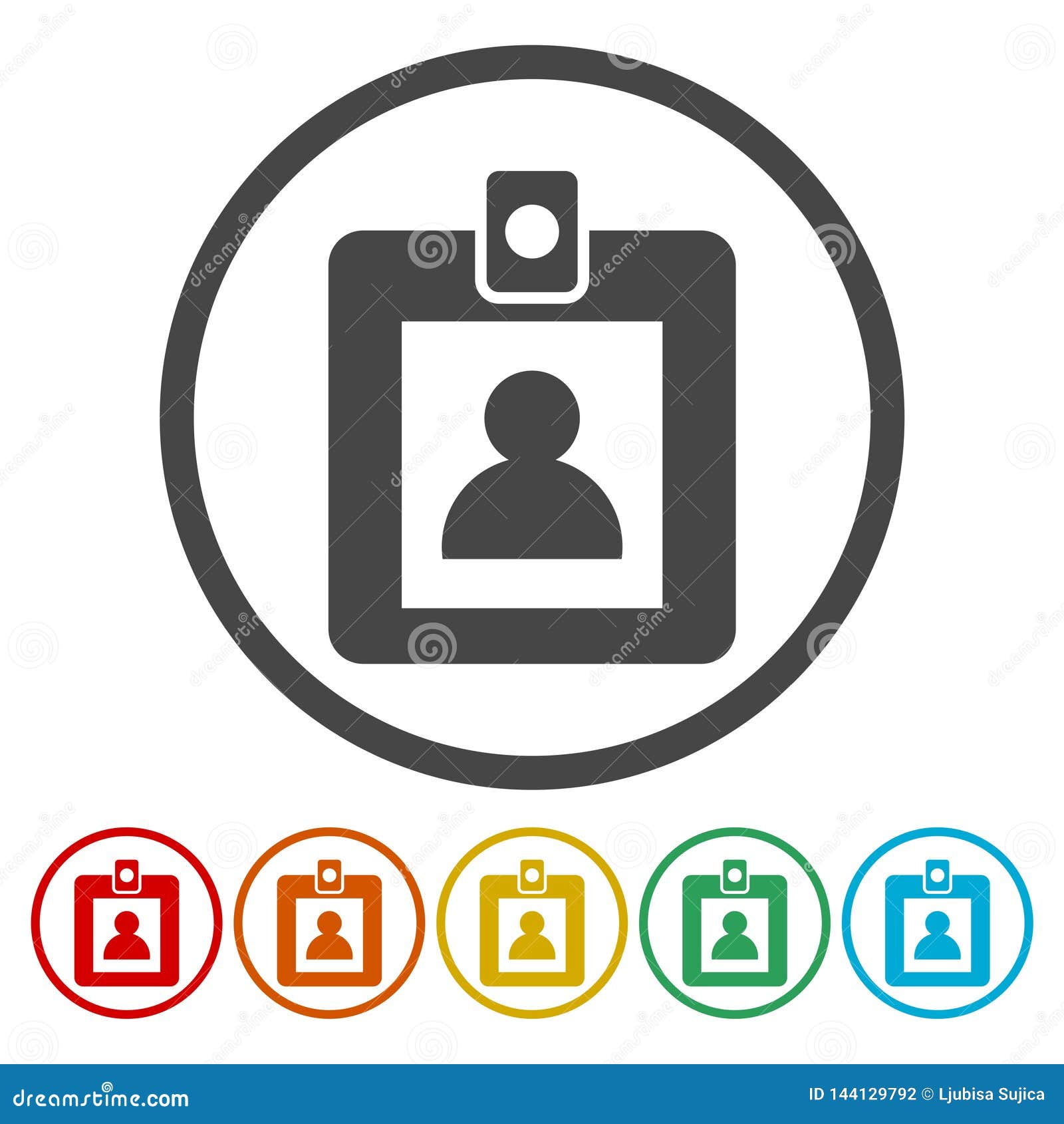 Icono personal del vector ilustración del vector. Ilustración de nuevo ...