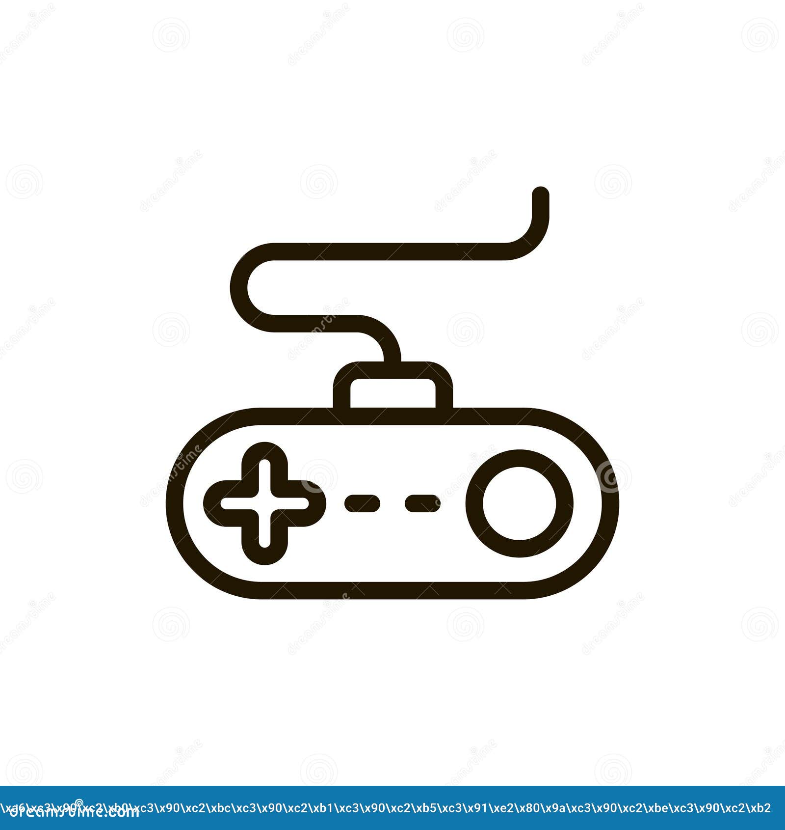 Icono Plano De La Palanca De Mando Ilustración del Vector - Ilustración ...