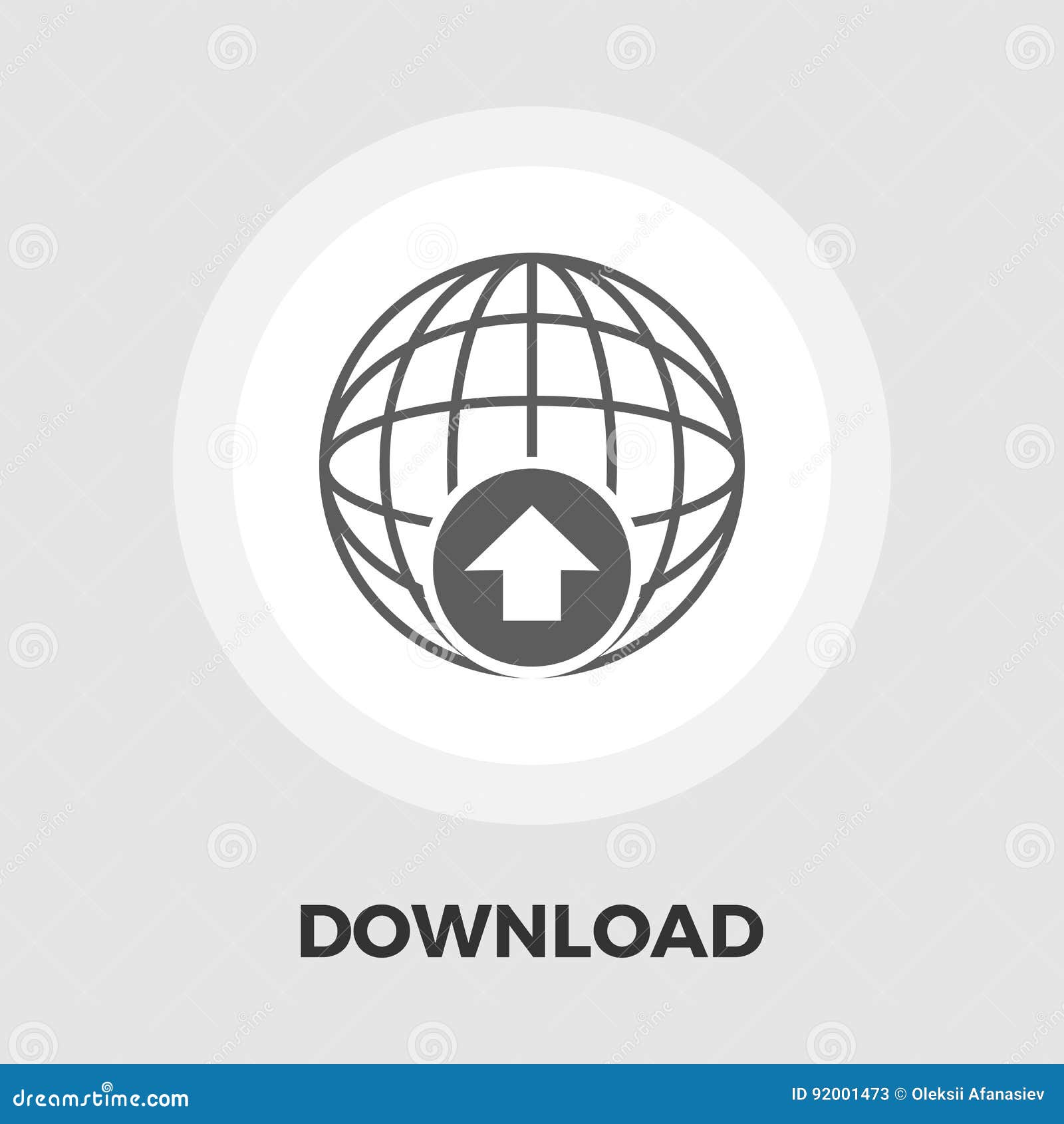 Icono Plano De La Transferencia Directa Ilustración del Vector ...