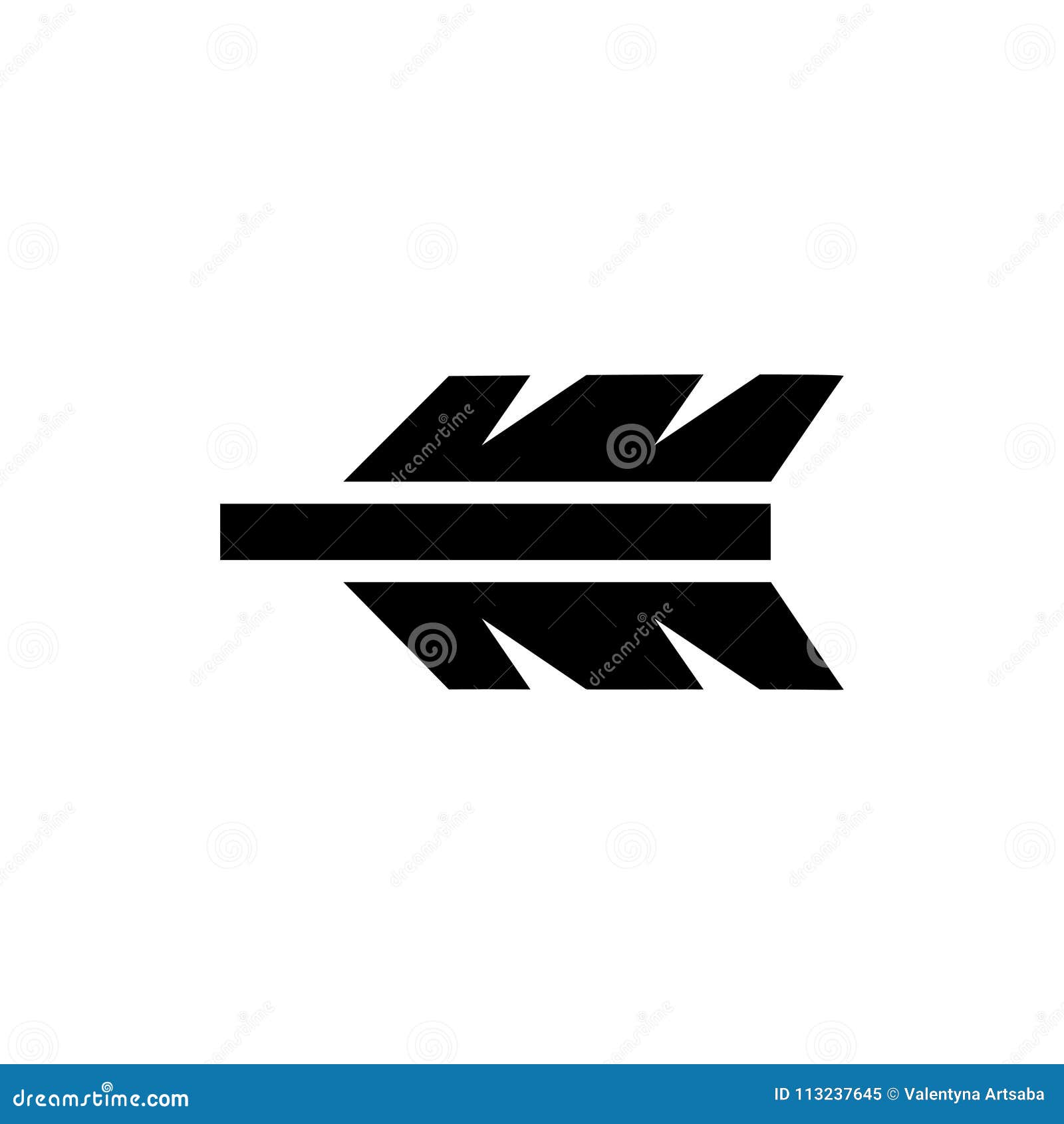 Icono Plano Del Vector De La Flecha Del Cambio De Paso Ilustración del ...