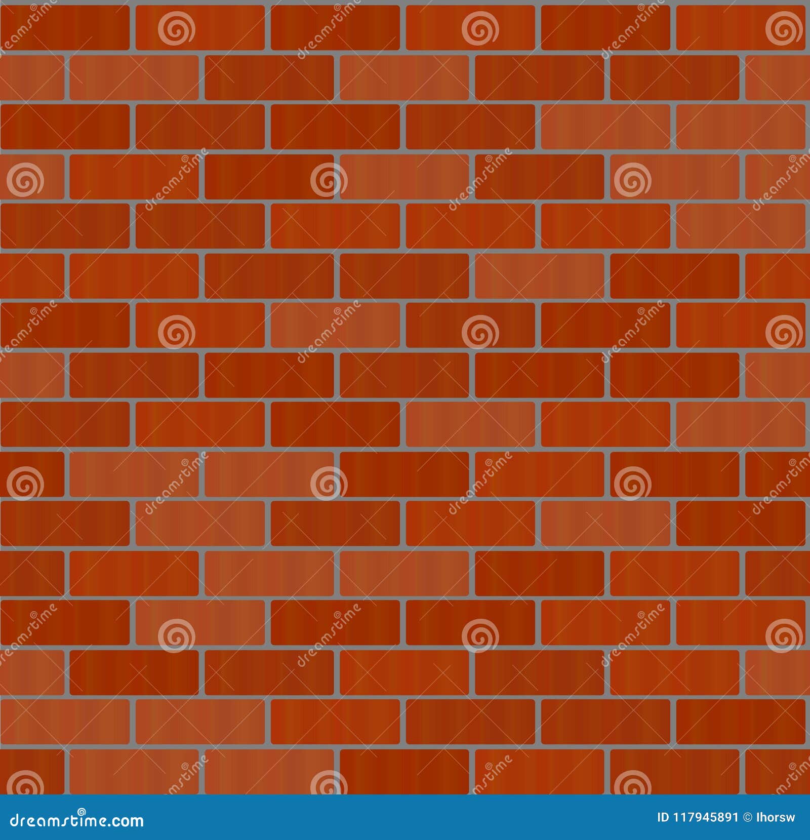 Icono Rojo De La Pared De Ladrillo Aislado En Fondo Concepto Plano