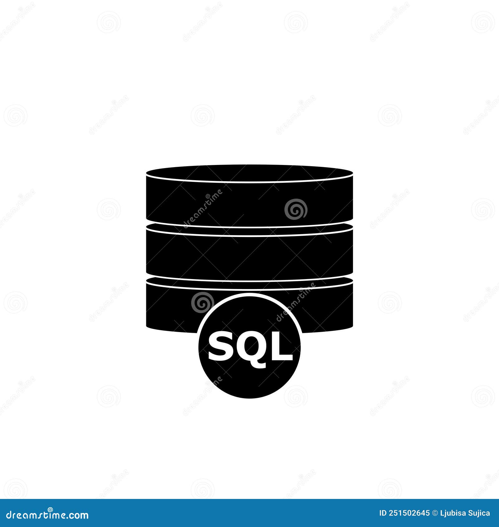 Icono Sql Aislado En Fondo Blanco Ilustración del Vector - Ilustración ... Icono Sql Aislado En Fondo Blanco Ilustración del Vector - Ilustración ...