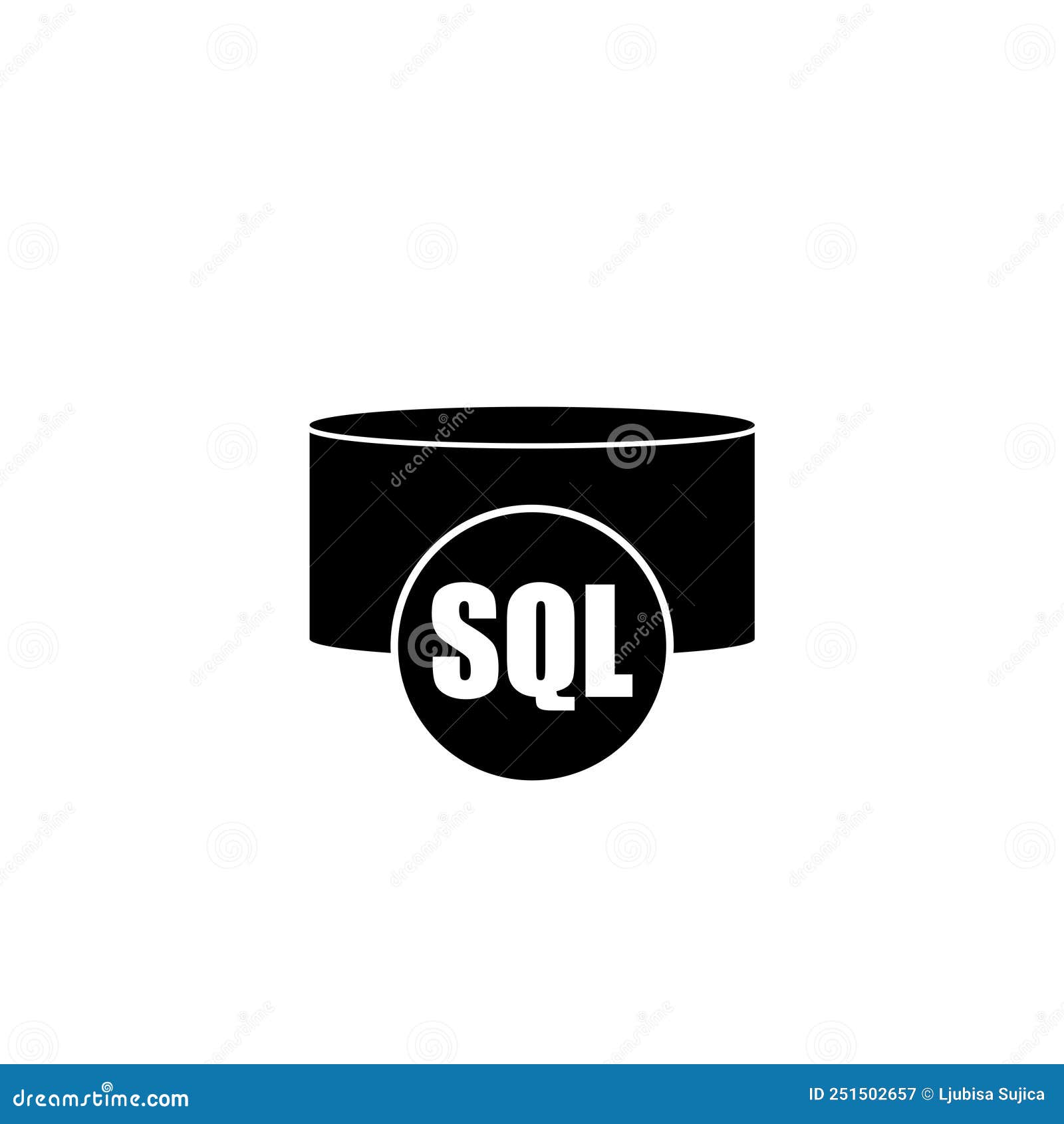 Icono Sql Aislado En Fondo Blanco Ilustración del Vector - Ilustración ... Icono Sql Aislado En Fondo Blanco Ilustración del Vector - Ilustración ...