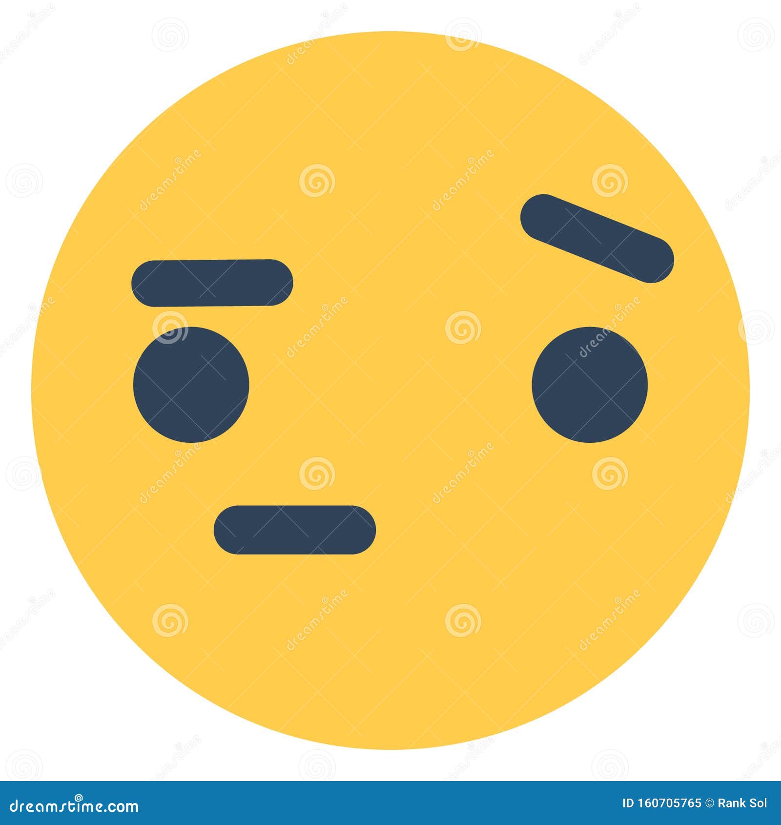 Icono Vectorial De Cara Tierna Totalmente Editable Ilustración del ...