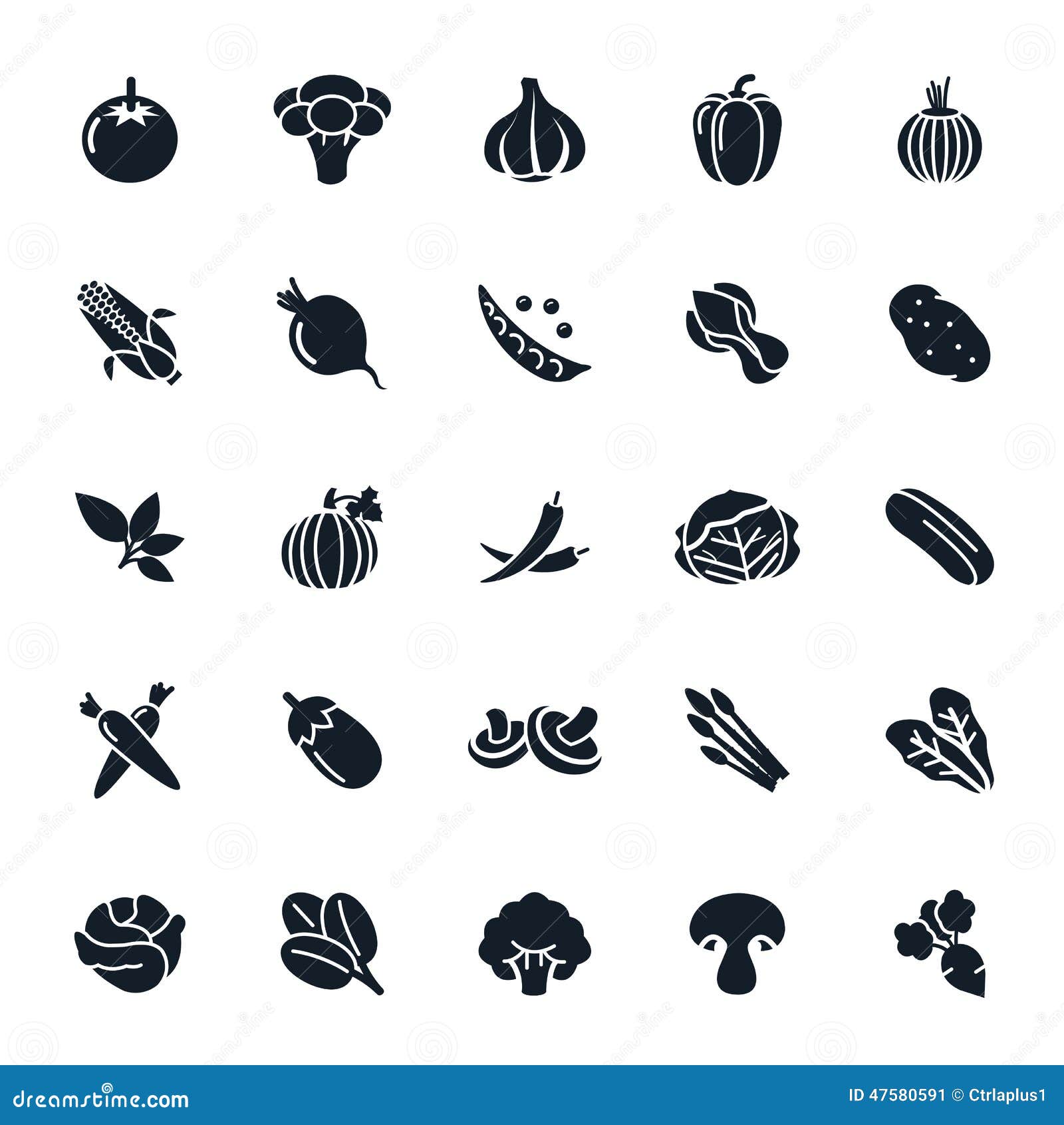 Icono vegetal ilustración del vector. Ilustración de fresco - 47580591