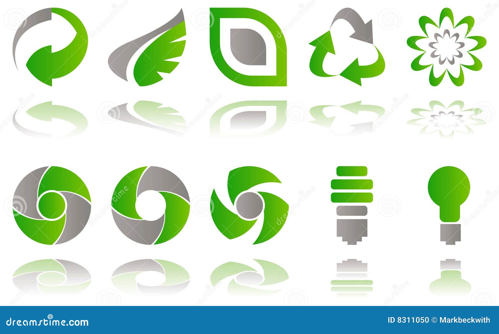 Iconos ambientales ilustración del vector. Ilustración de invernadero ...