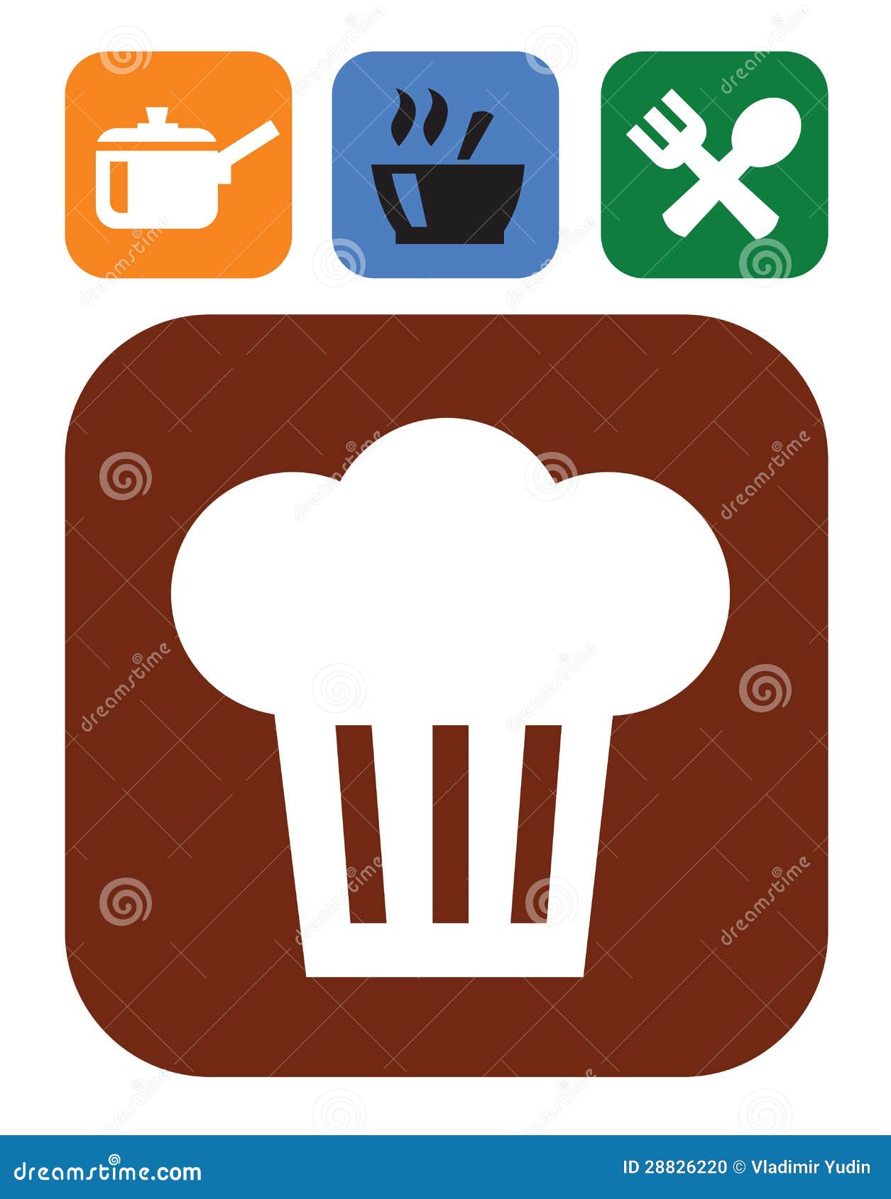 Iconos De La Cocina Foto de archivo - Imagen: 28826220