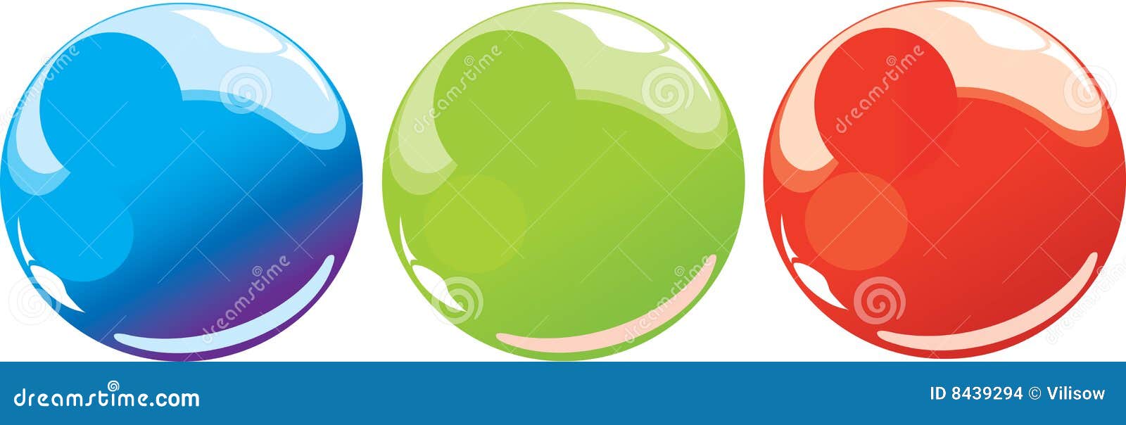 Iconos De La Esfera Del Color Ilustración del Vector - Ilustración de ...