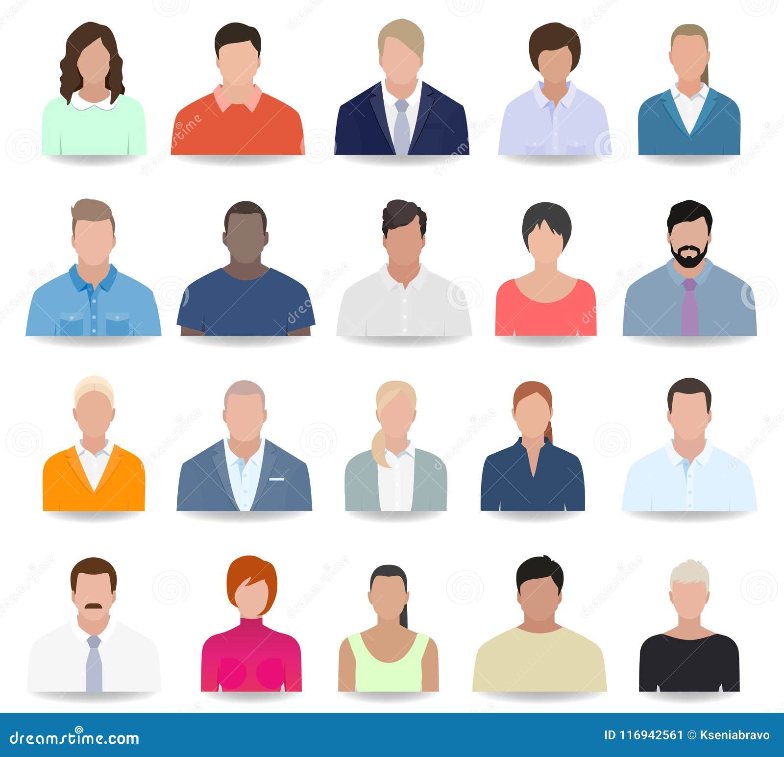 Iconos De La Gente, Negocio, Vector Ilustración del Vector ...