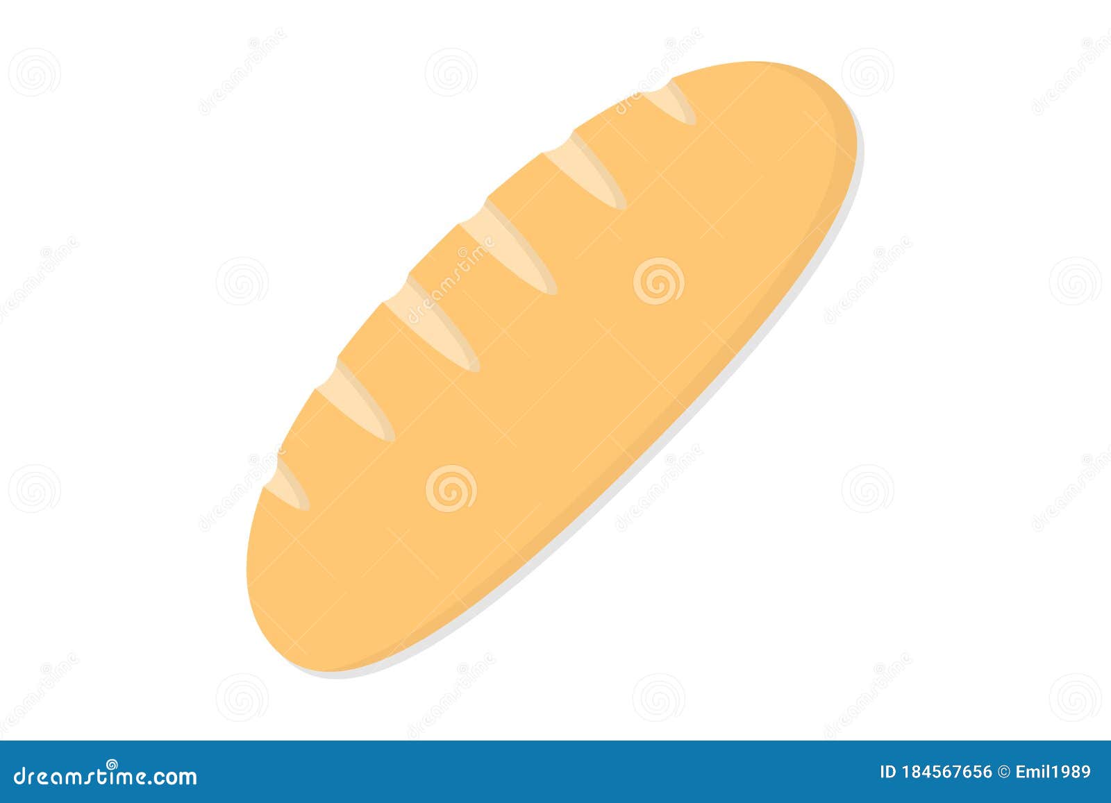 Iconos De Pan Estilo Plano. Vector Ilustración del Vector - Ilustración ...