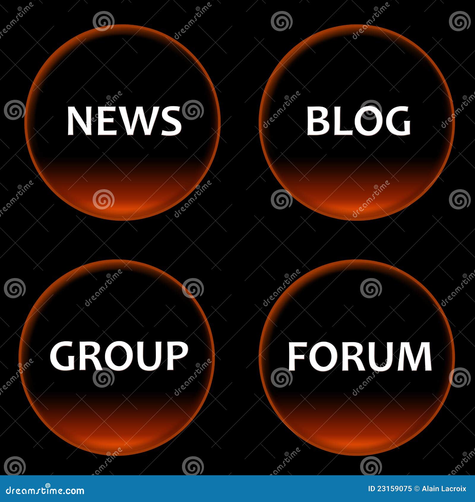 Iconos del Internet stock de ilustración. Ilustración de mensajes ...