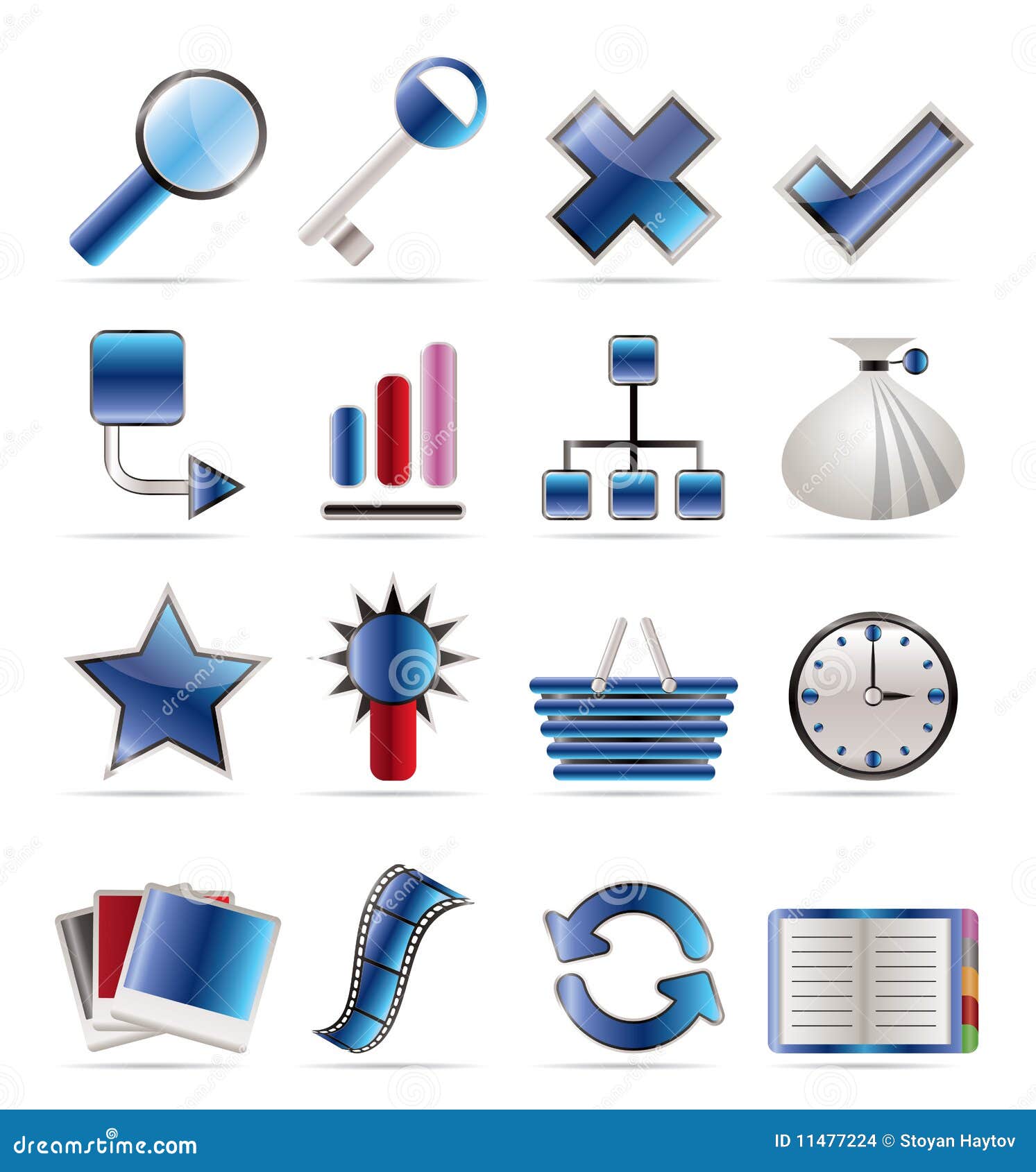 Iconos Del Internet Y Del Web Site Ilustración del Vector - Ilustración ...