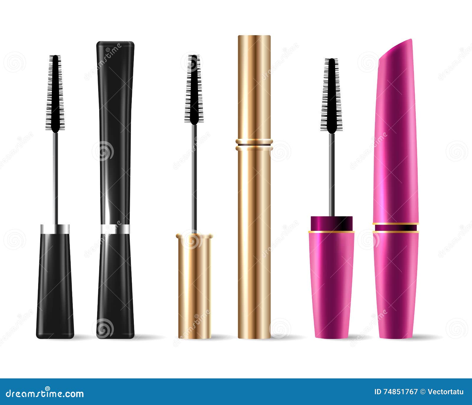 Iconos Del Rimel Del Vector Ilustración del Vector - Ilustración de ...