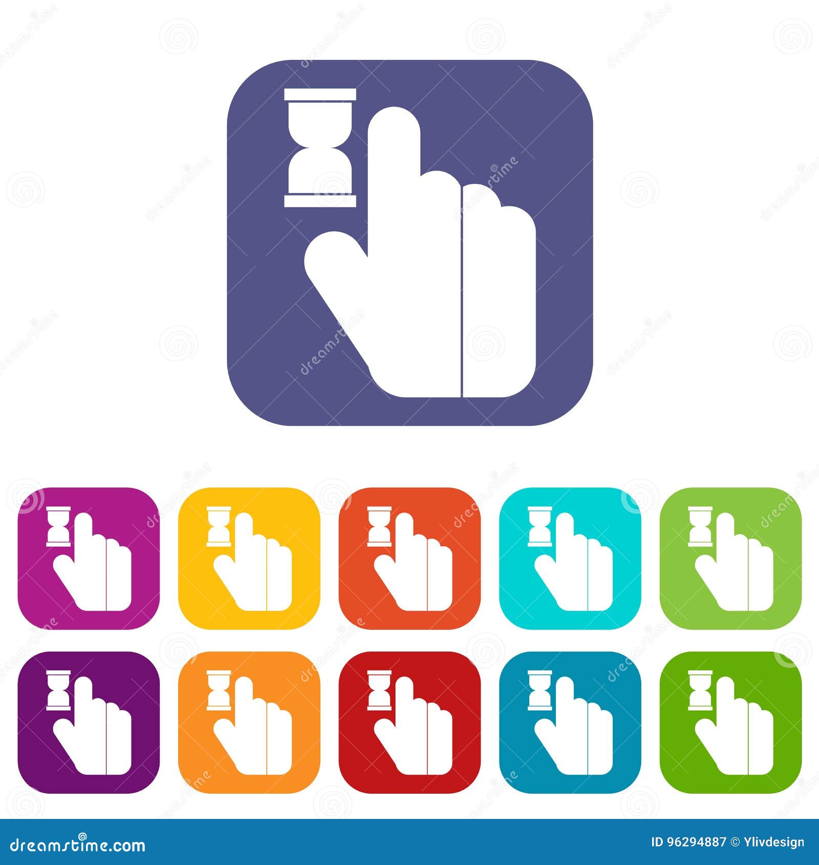 Iconos del tecleo fijados ilustración del vector. Ilustración de ...