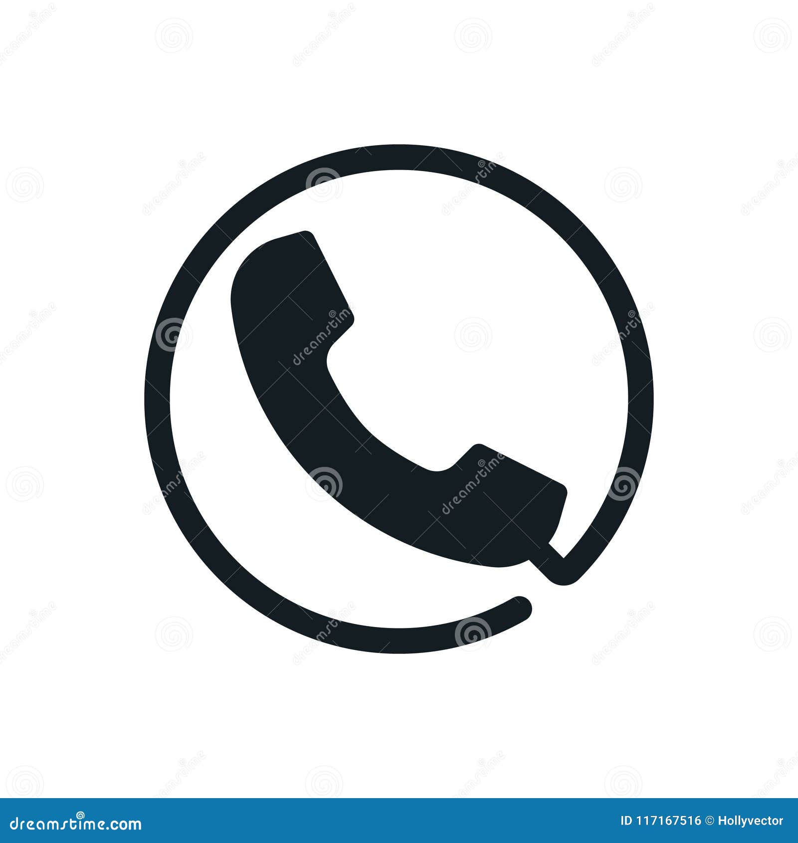 Iconos Del Teléfono, Símbolo Del Teléfono Ilustración del Vector ...