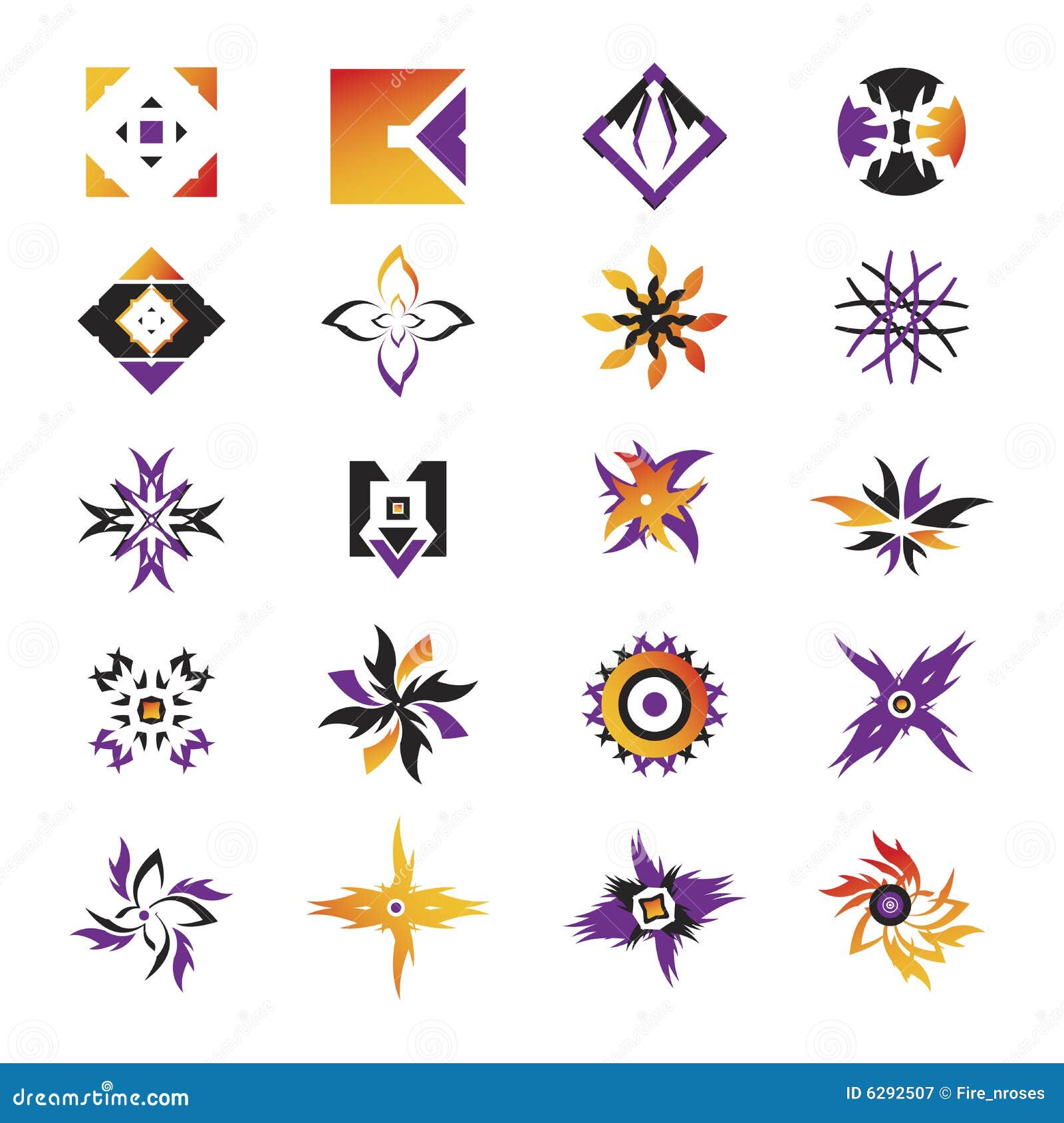 Iconos Del Vector - Elementos 23 Ilustración del Vector - Ilustración ...