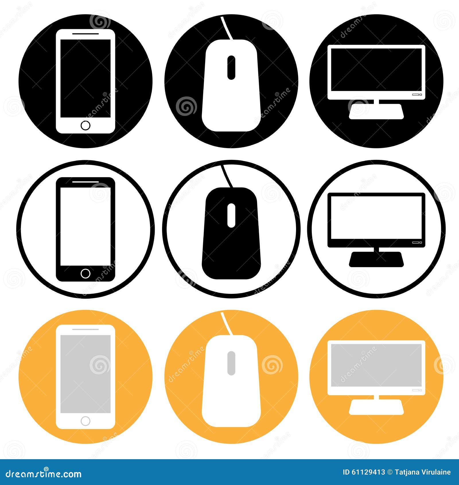 Iconos Del Vector Para El Web Stock de ilustración - Ilustración de ...