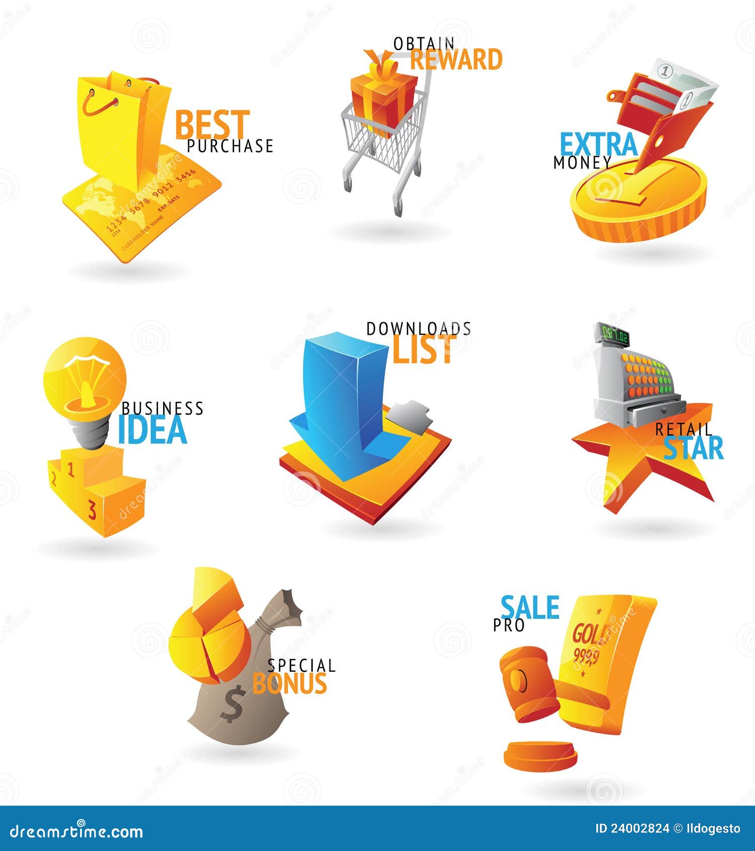 Iconos Para El Comercio Y La Venta Al Por Menor Ilustración del Vector ... Iconos Para El Comercio Y La Venta Al Por Menor Ilustración del Vector ...
