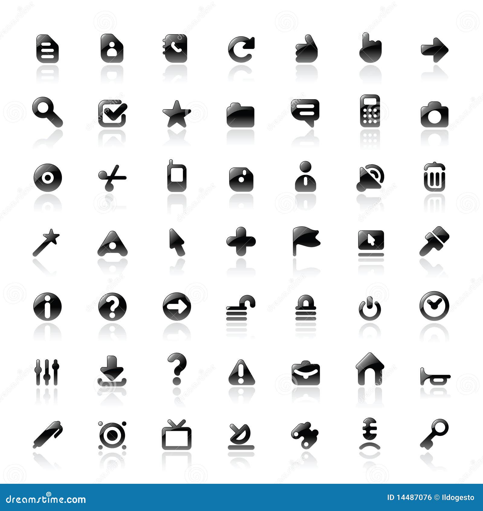 Iconos Perfectos Para El Interfaz Ilustración del Vector - Ilustración de tarjeta, flojo: 14487076