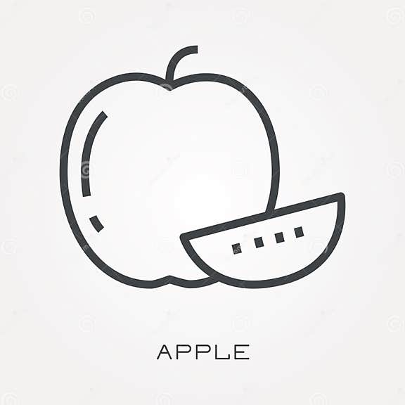 Iconos Planos Del Vector Con El Tapple Ilustración del Vector ...