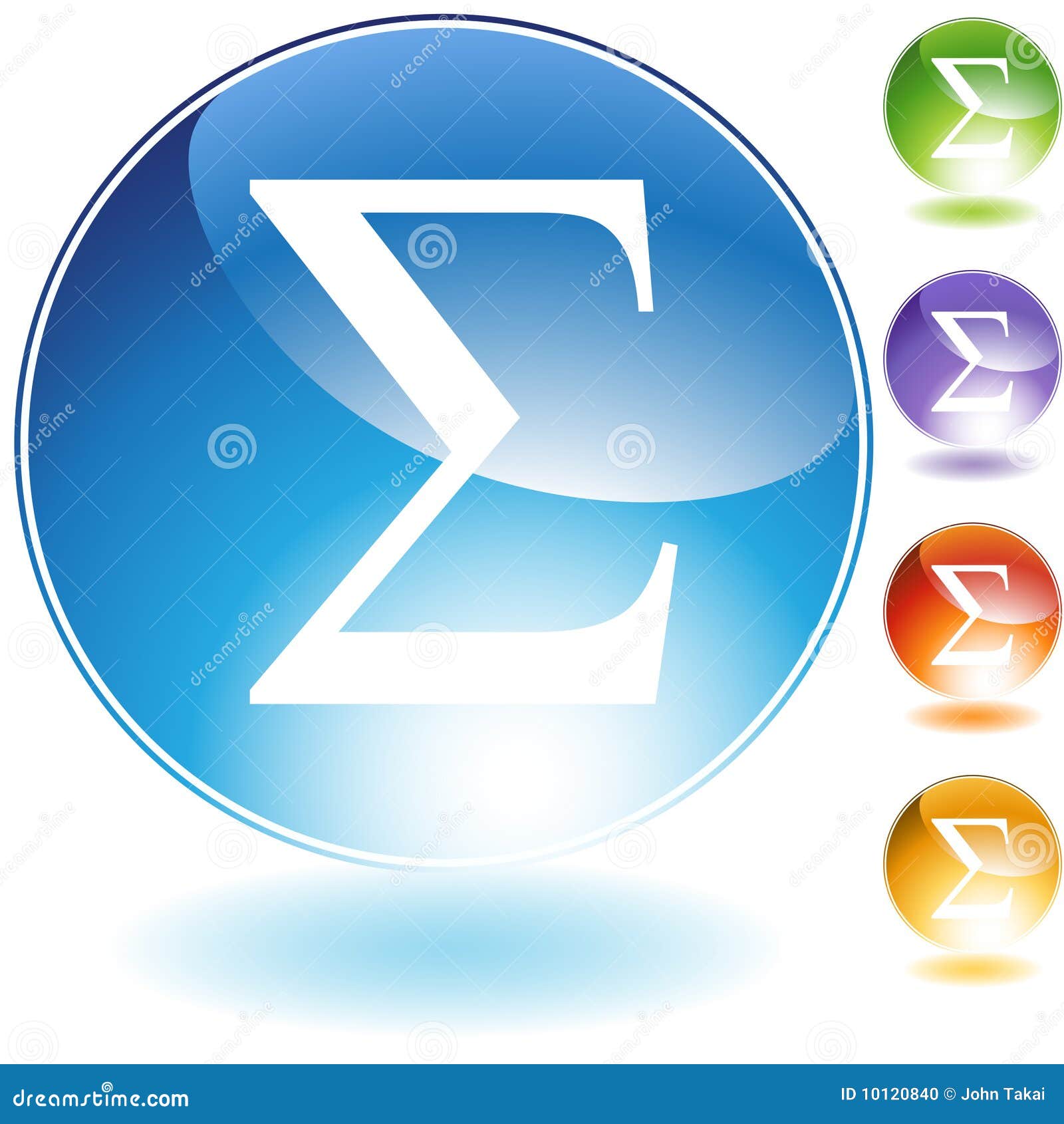 Iconos - Sigma Griega Del Símbolo Ilustración del Vector - Ilustración ...