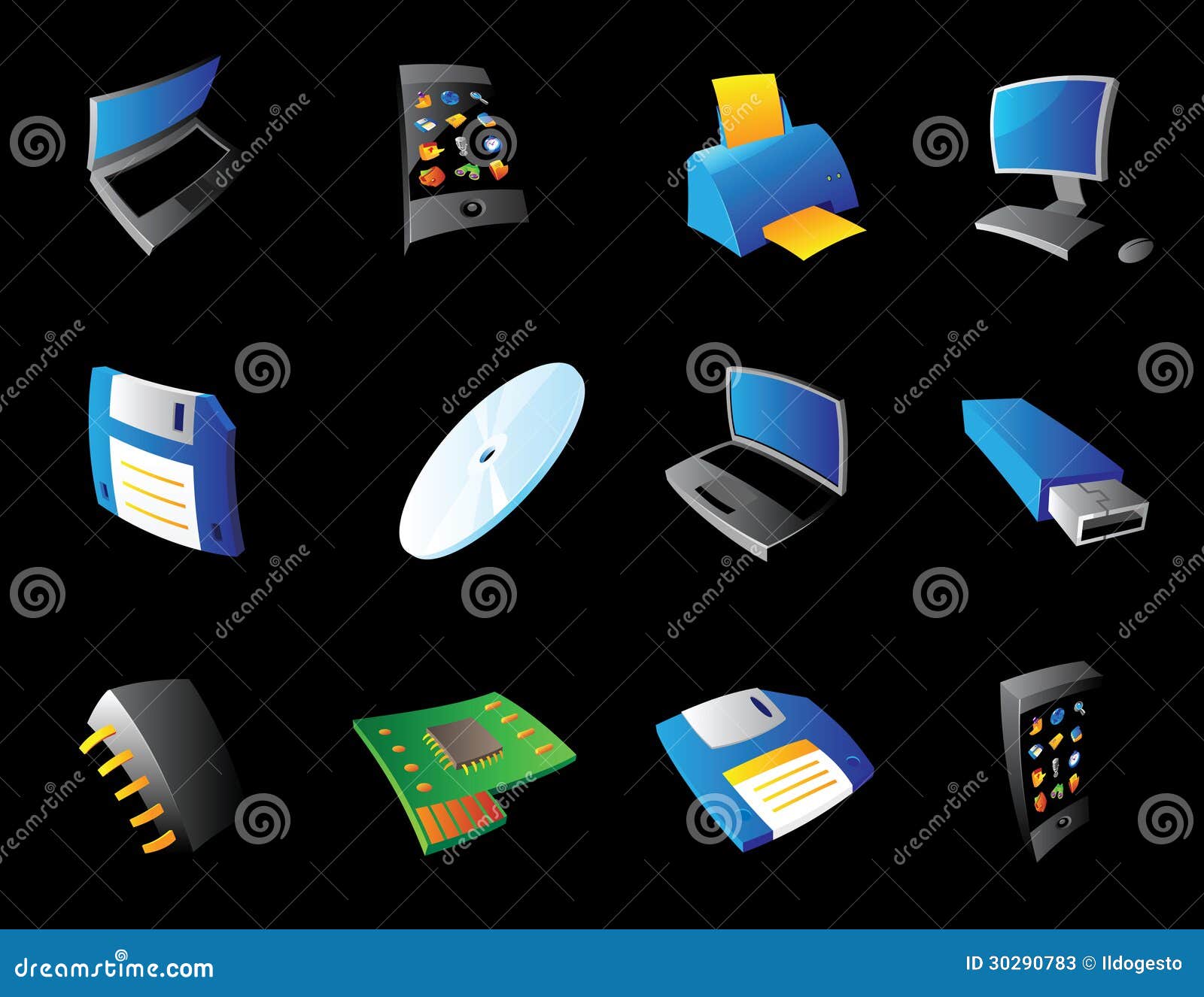 3d Computer Icons