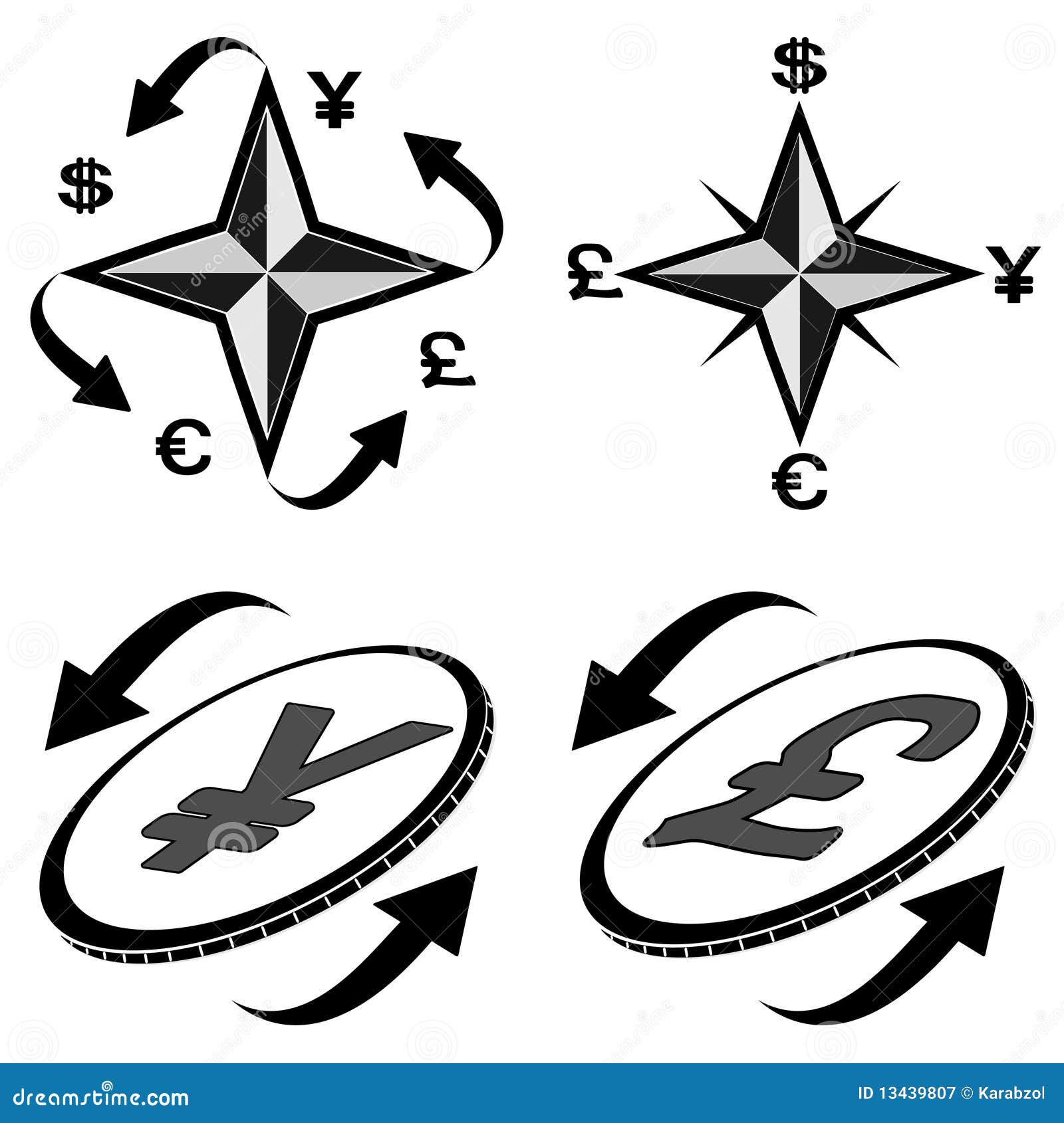 Financial Symbols Clip Art