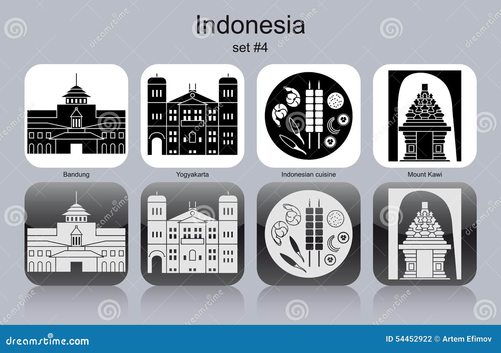 Gedung Sate Is Famous Building Landmark From Bandung West Java ...