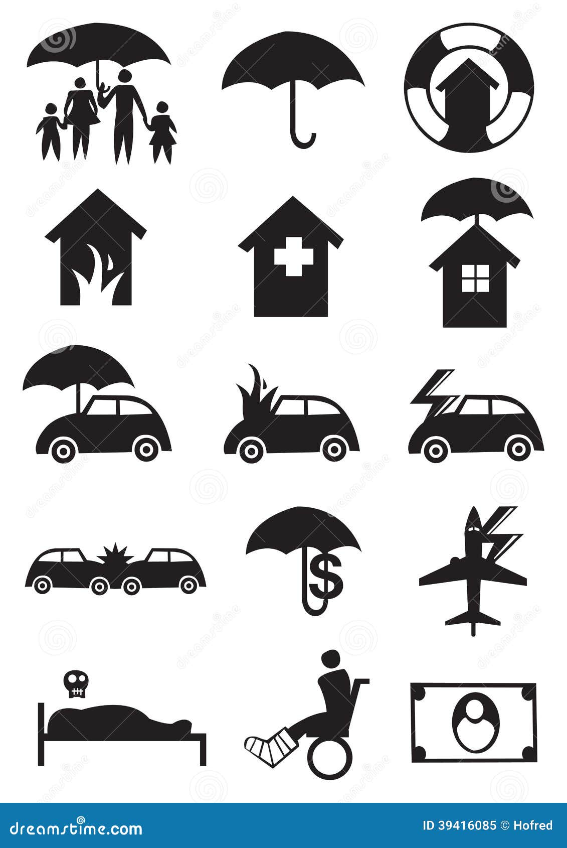 Insurance Industry Isolated Concept Vector Illustrations ...
