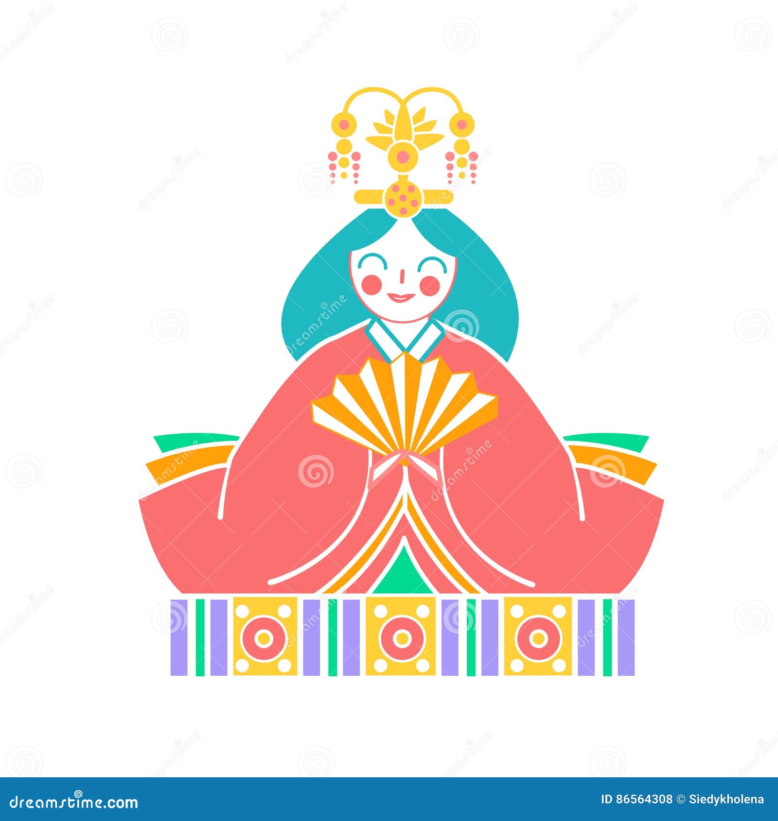 Empress Icon On White Background. Simple Element Illustration From ...