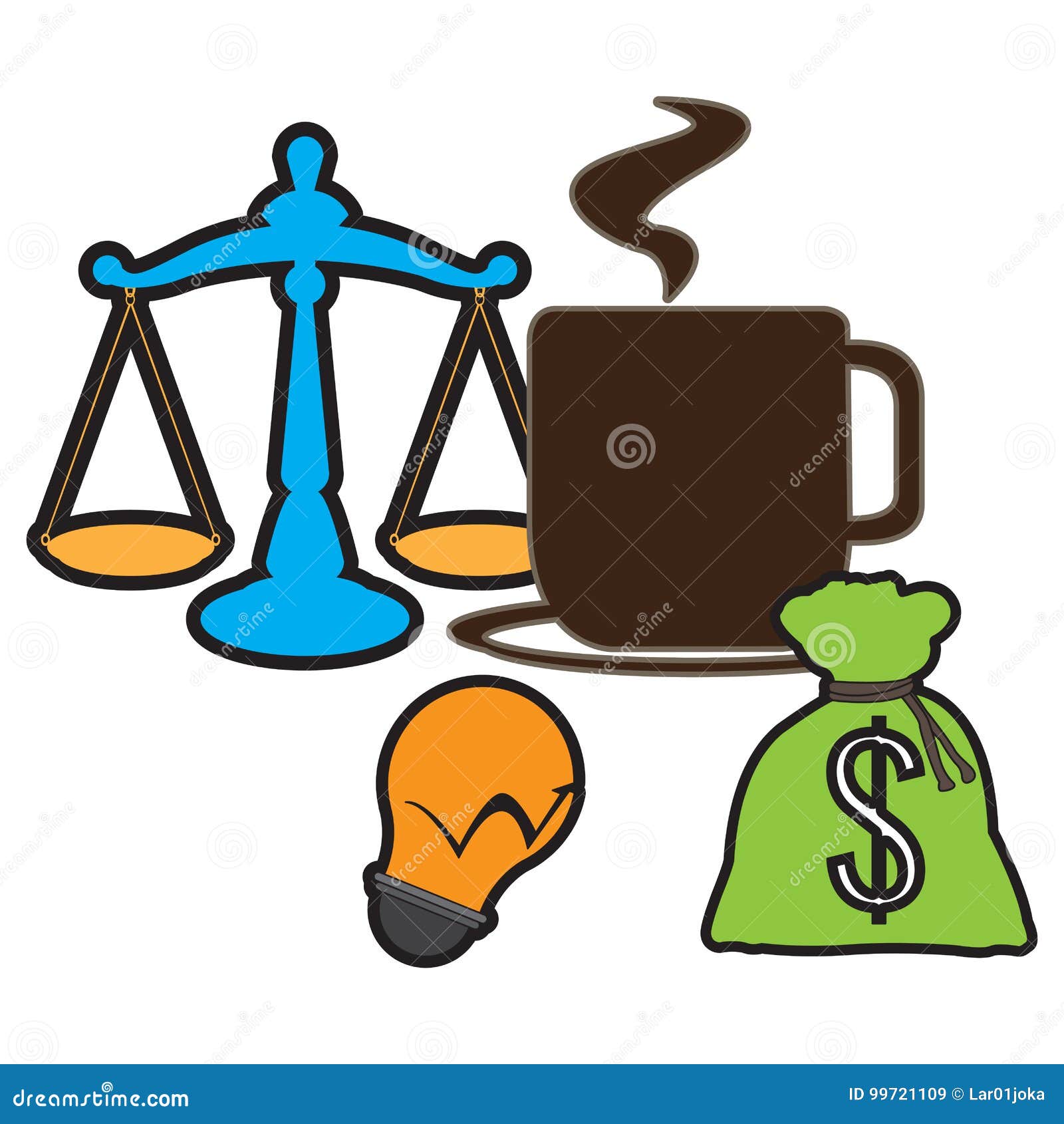 Icons llll 向量例证. 插画 包括有 咖啡, 硬币, 食物, 杯子, 胡言乱语的, 制动手, 例证 - 99721109
