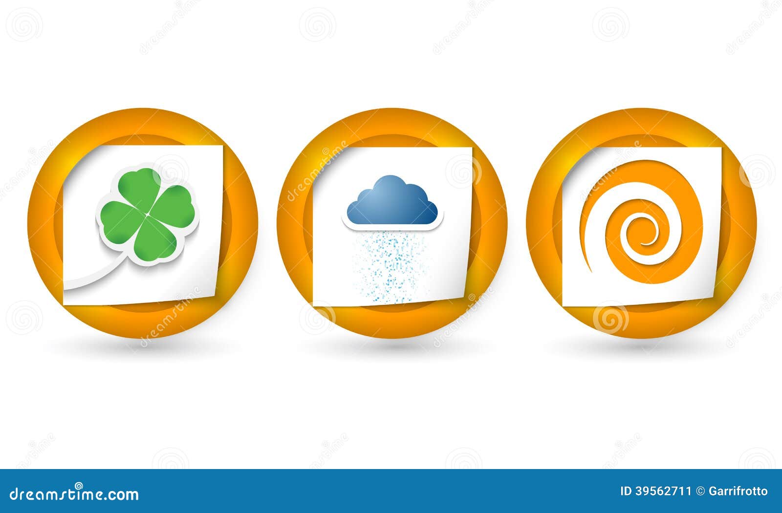 Icons with marks stock vector. Illustration of creative - 39562711