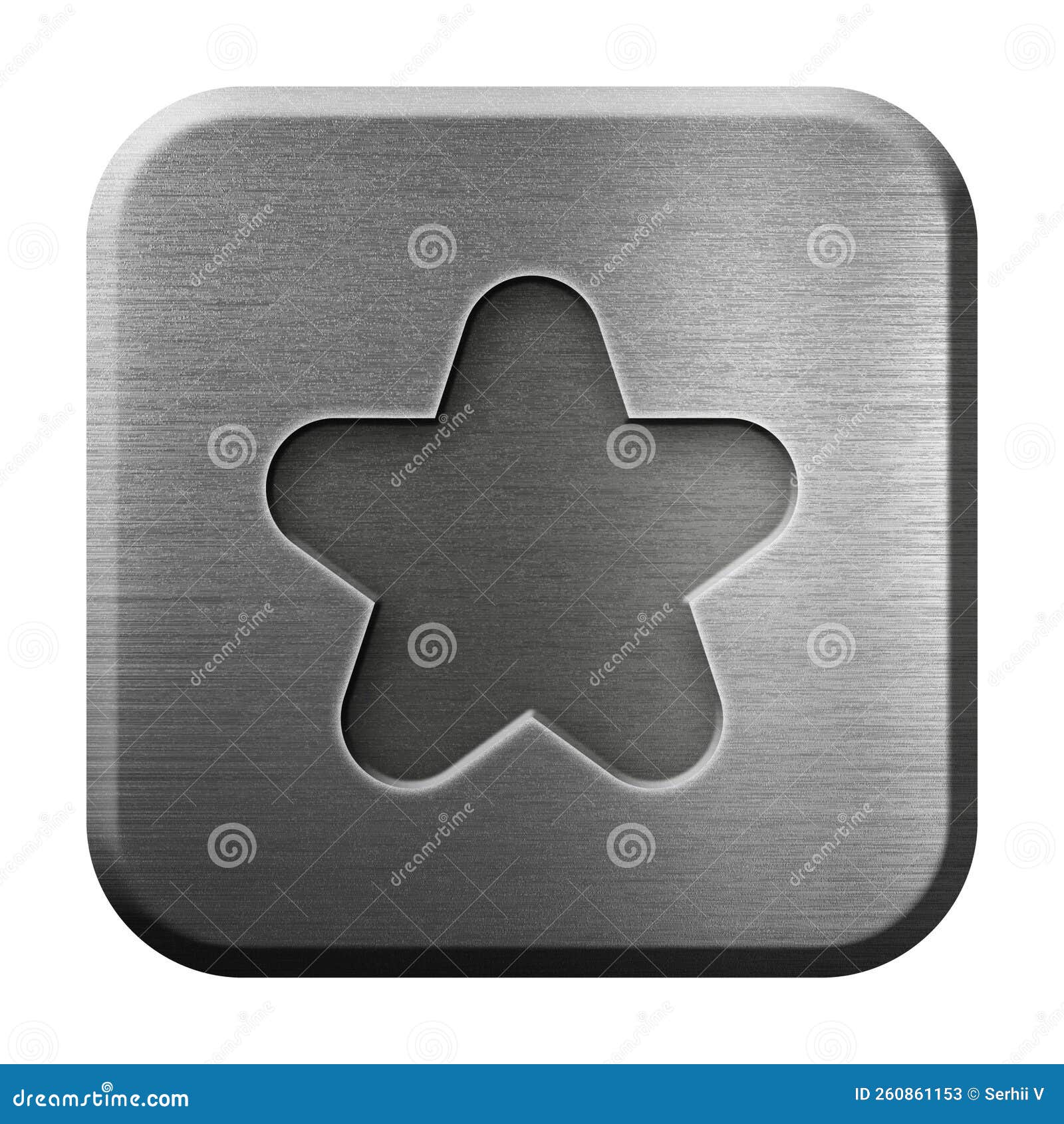 Icons with Metallic Structure Stock Image - Image of gadget, metallic ...