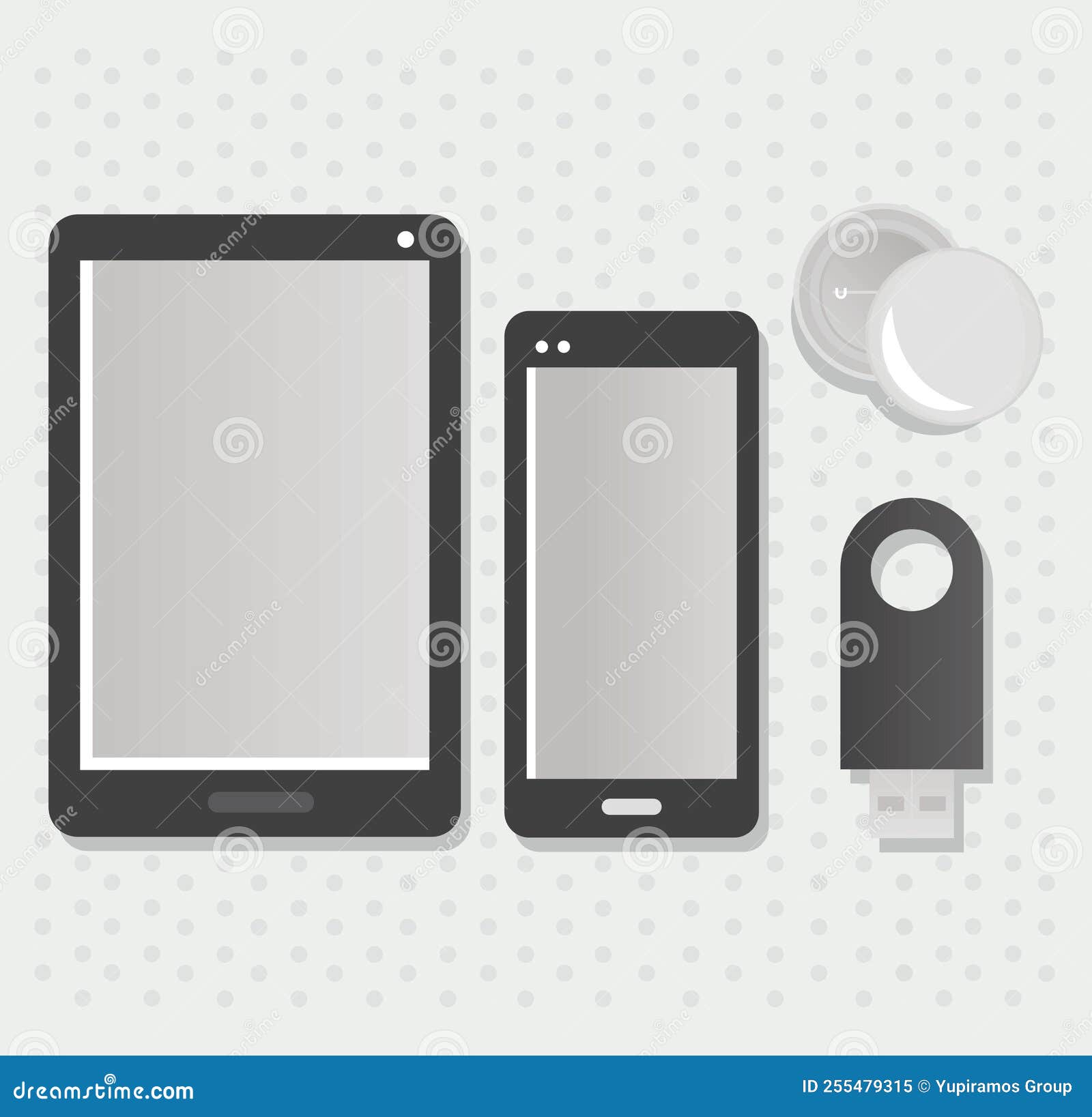 Mockup Devices. Pixel Images Of Smart Watch. Pixel Art. Vector ...