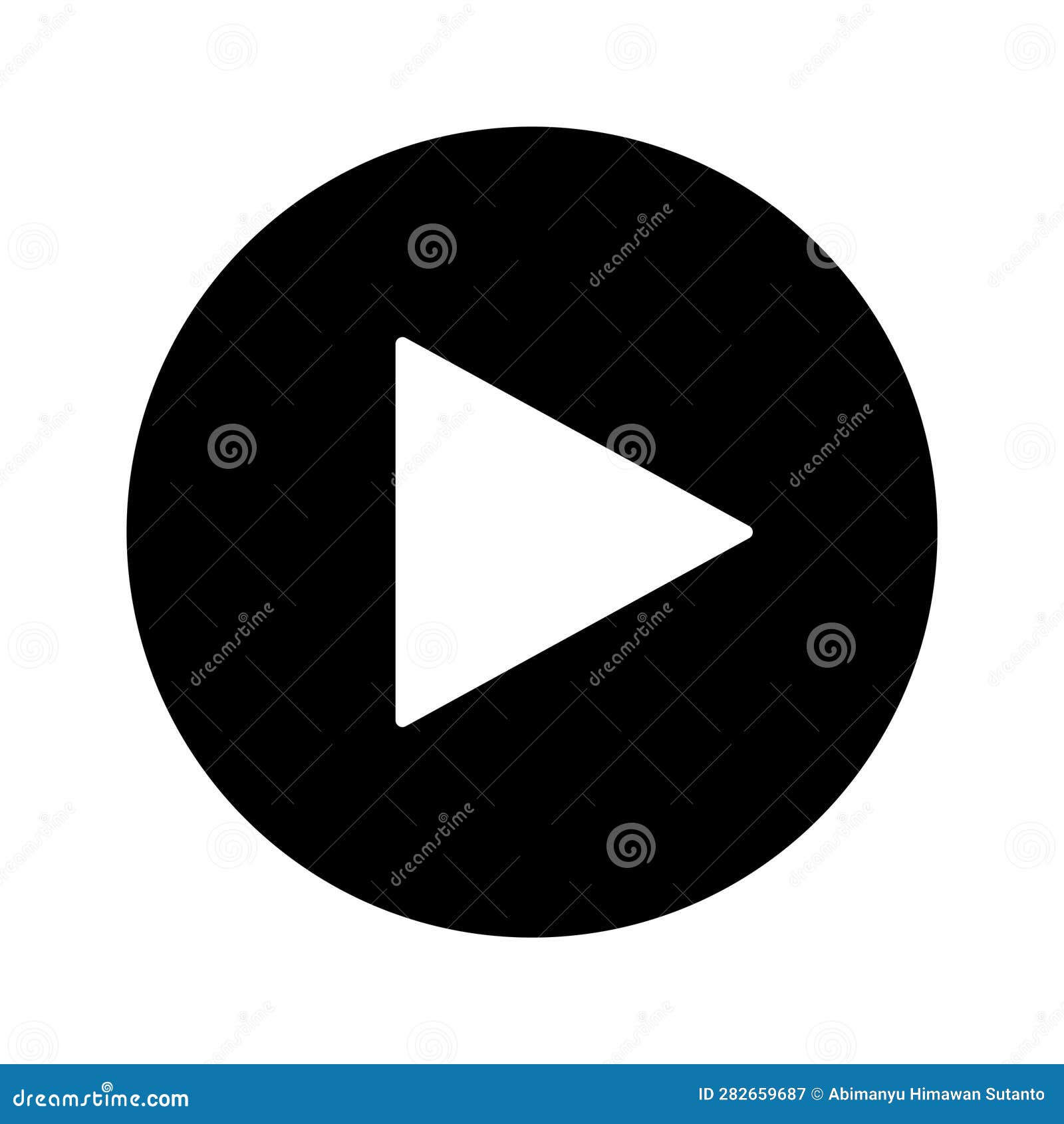 Icons Play, Pause, Stop, Next Vector Stock Vector - Illustration of ...