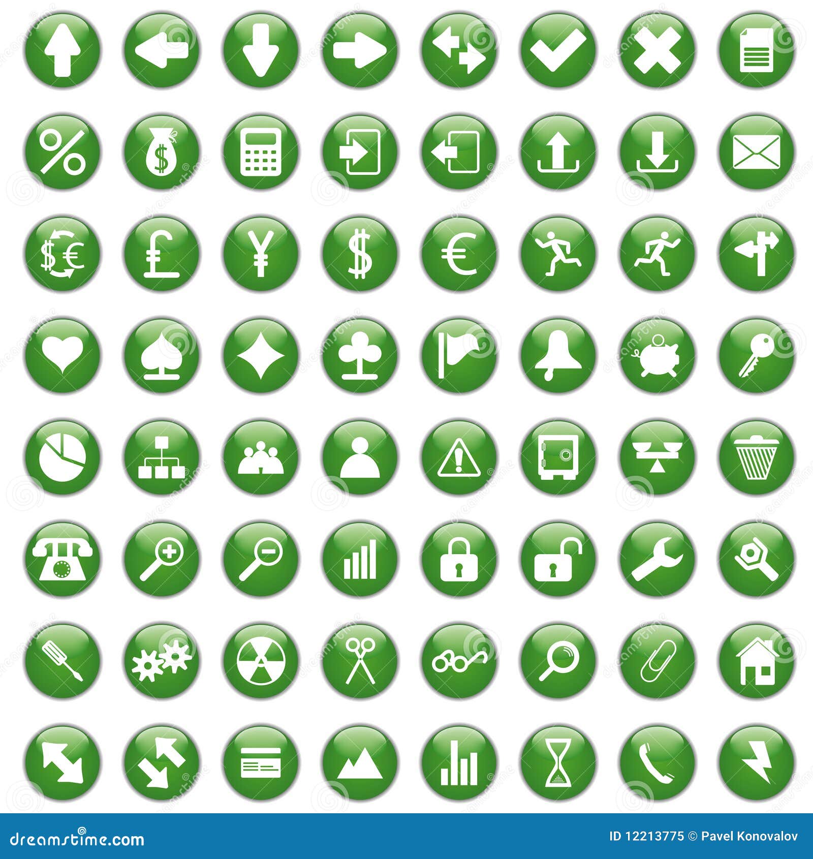 Icons set stock vector. Illustration of element, concept - 12213775