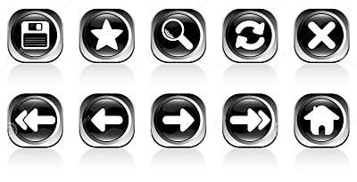 Icons set stock vector. Illustration of artistic, graphic - 2512562