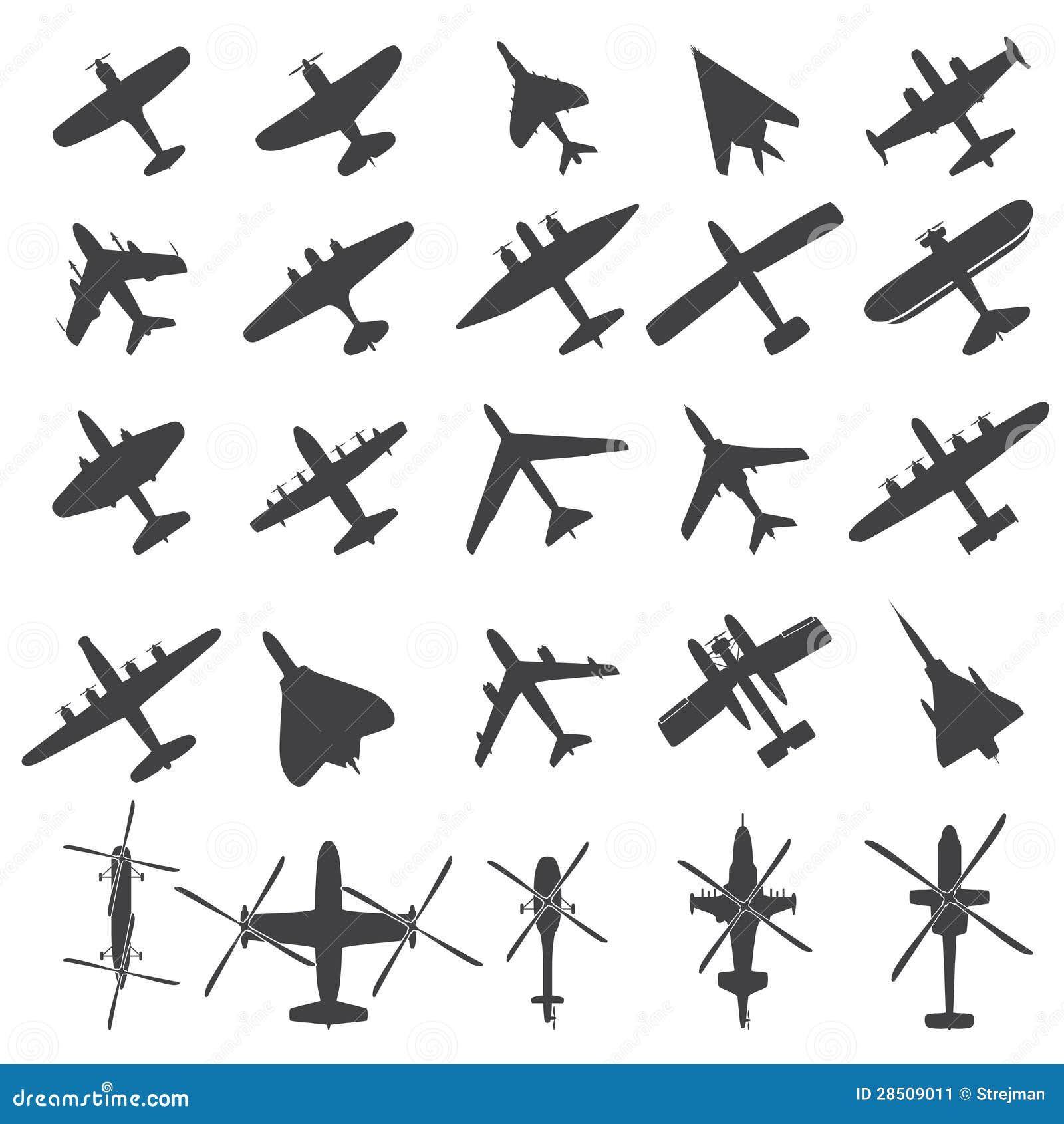 Airplanes Icon On White Background. Simple Element Illustration From ...
