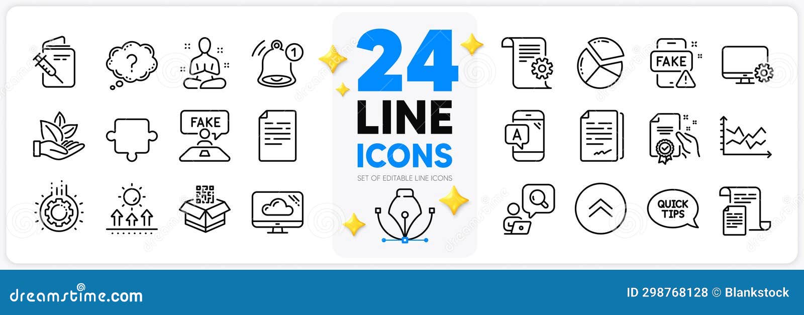 Icons Set of Diagram Chart, Inspect and Yoga Line Icons. for Web App ...