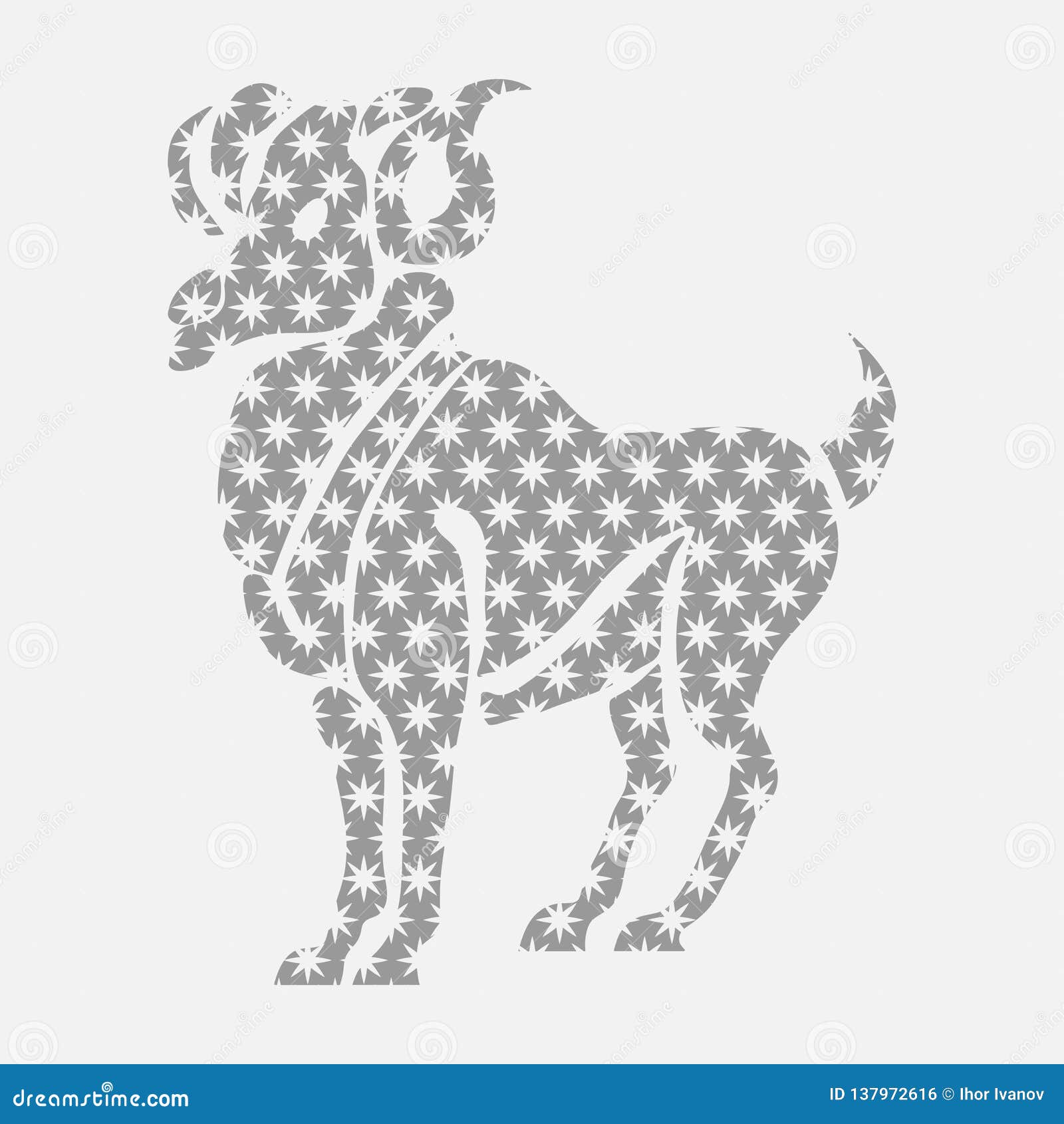 Icons Of Zodiac Vector Icon Astrological Signs Stock Illustration