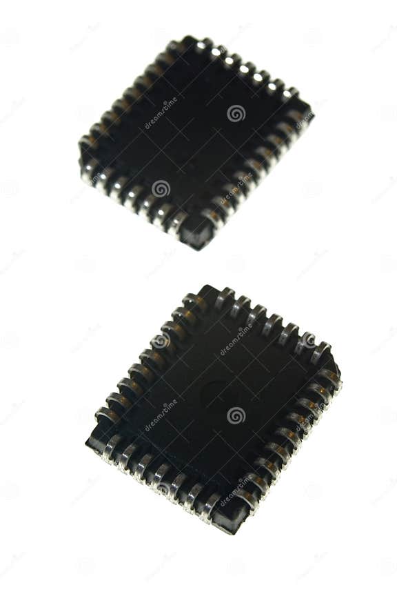 ICs from bottom stock image. Image of close, integrated - 12987339