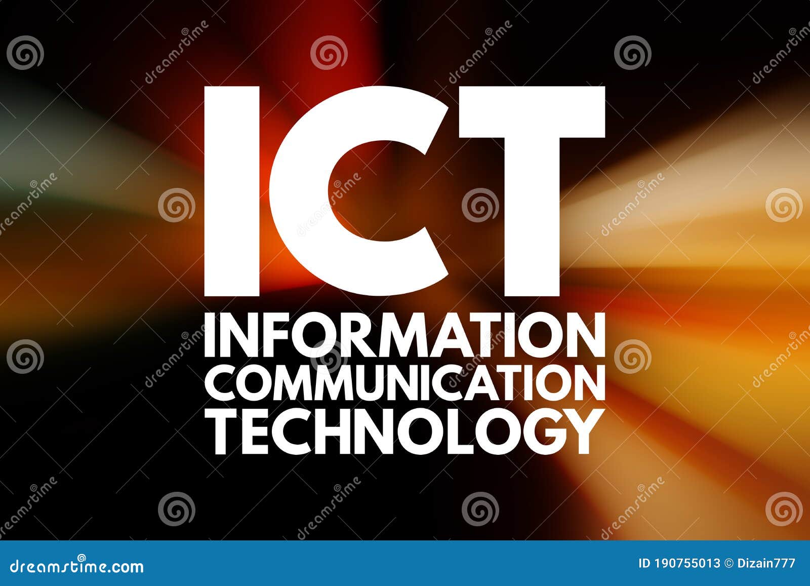 ICT - Information and Communication Technology Acronym, Business ...