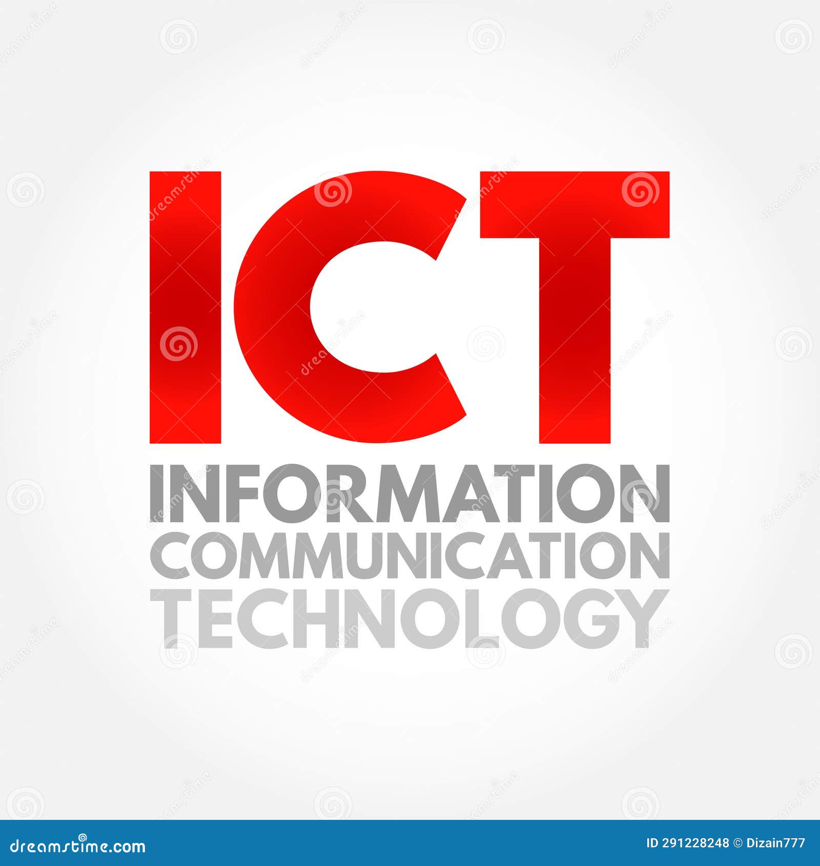 ICT Information and Communication Technology - Set of Technological ...
